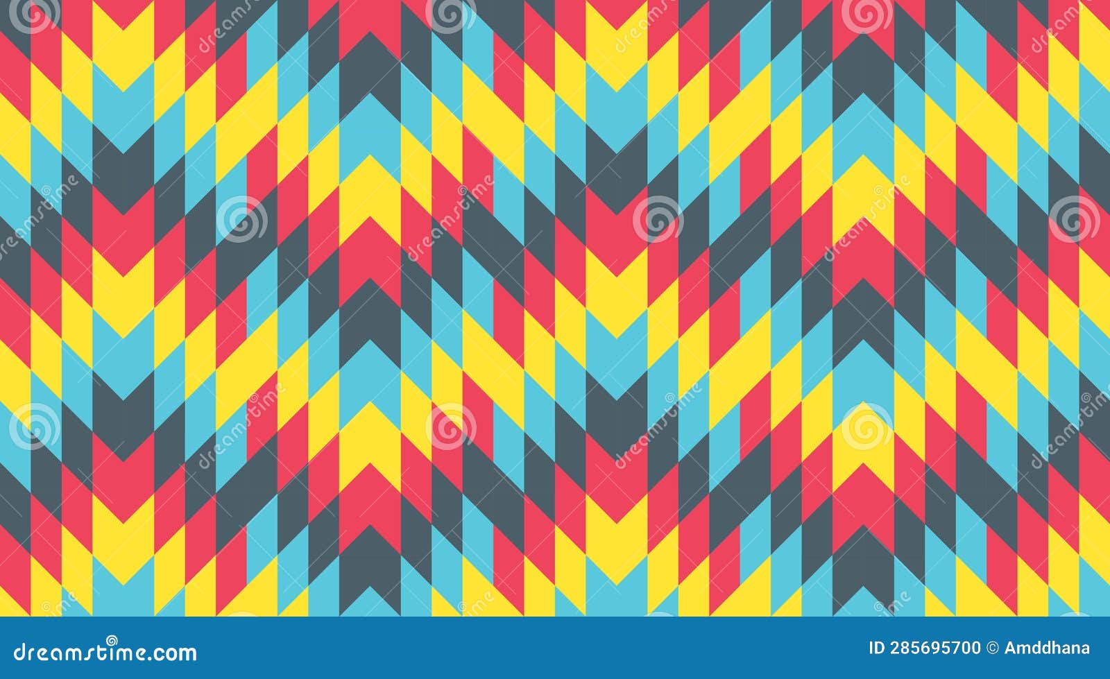 Geometric Pattern Triangle Diamond Vector Illustration Stock Vector ...
