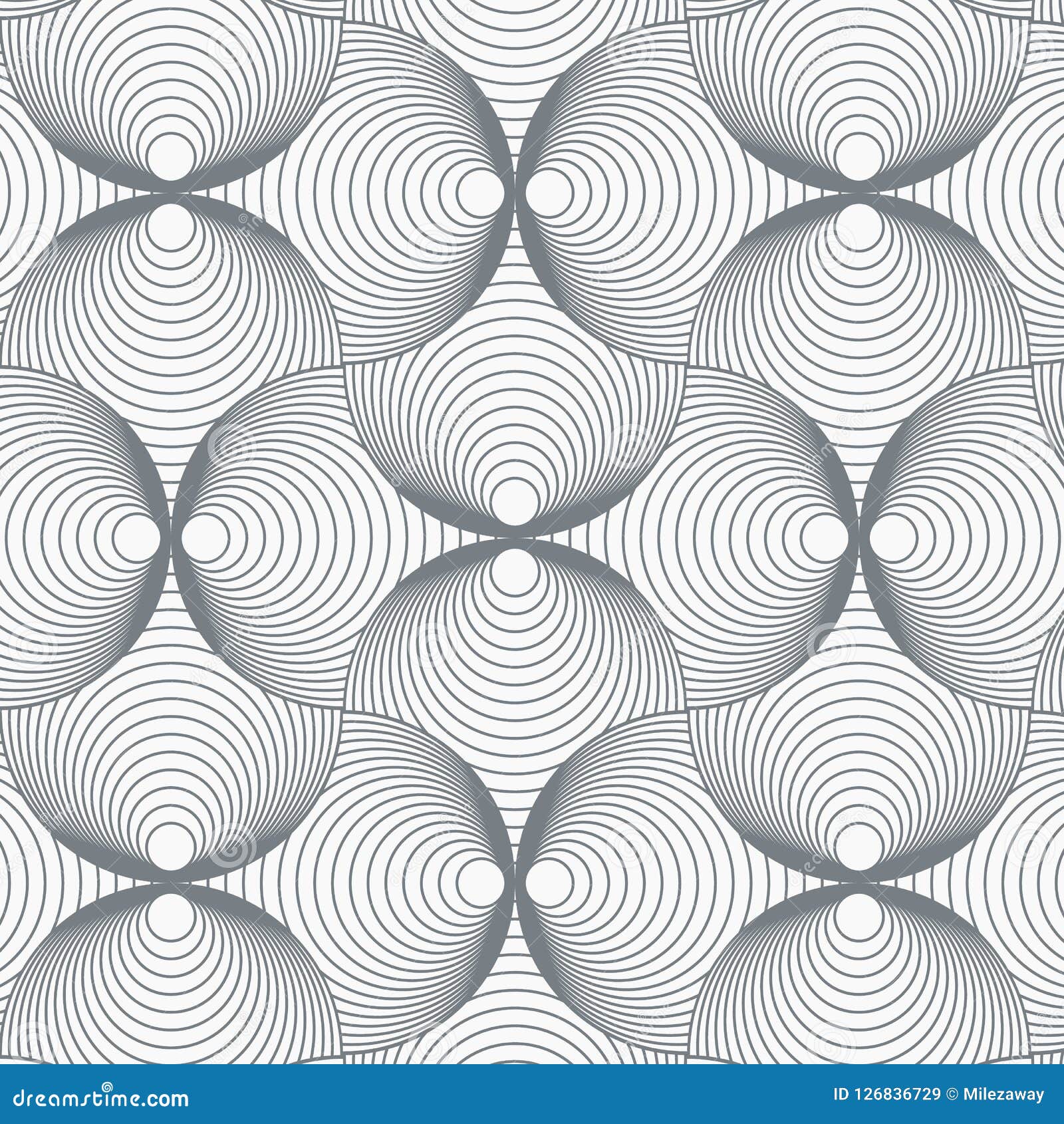 Texture Of Overlapping Circles In Constant Motion Creating A ...