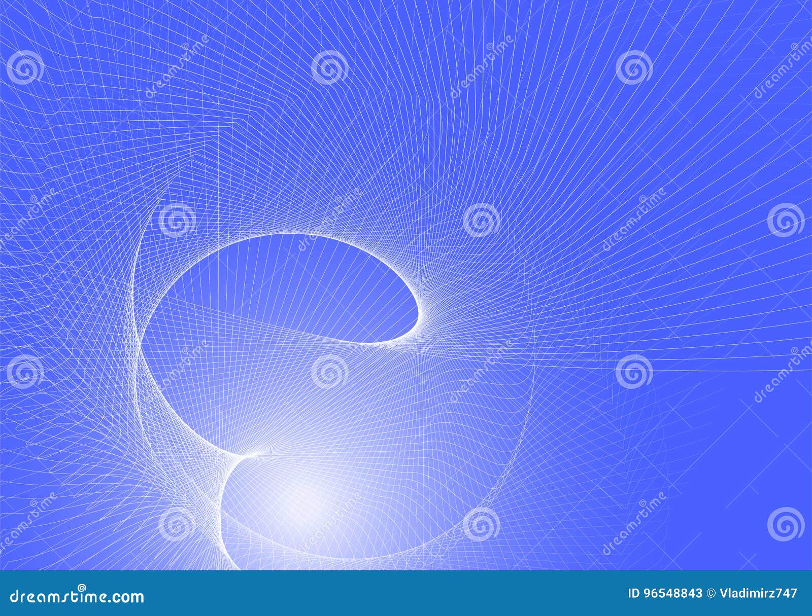 Geometric Pattern of White Lines on a Dark Blue Background Stock Vector ...