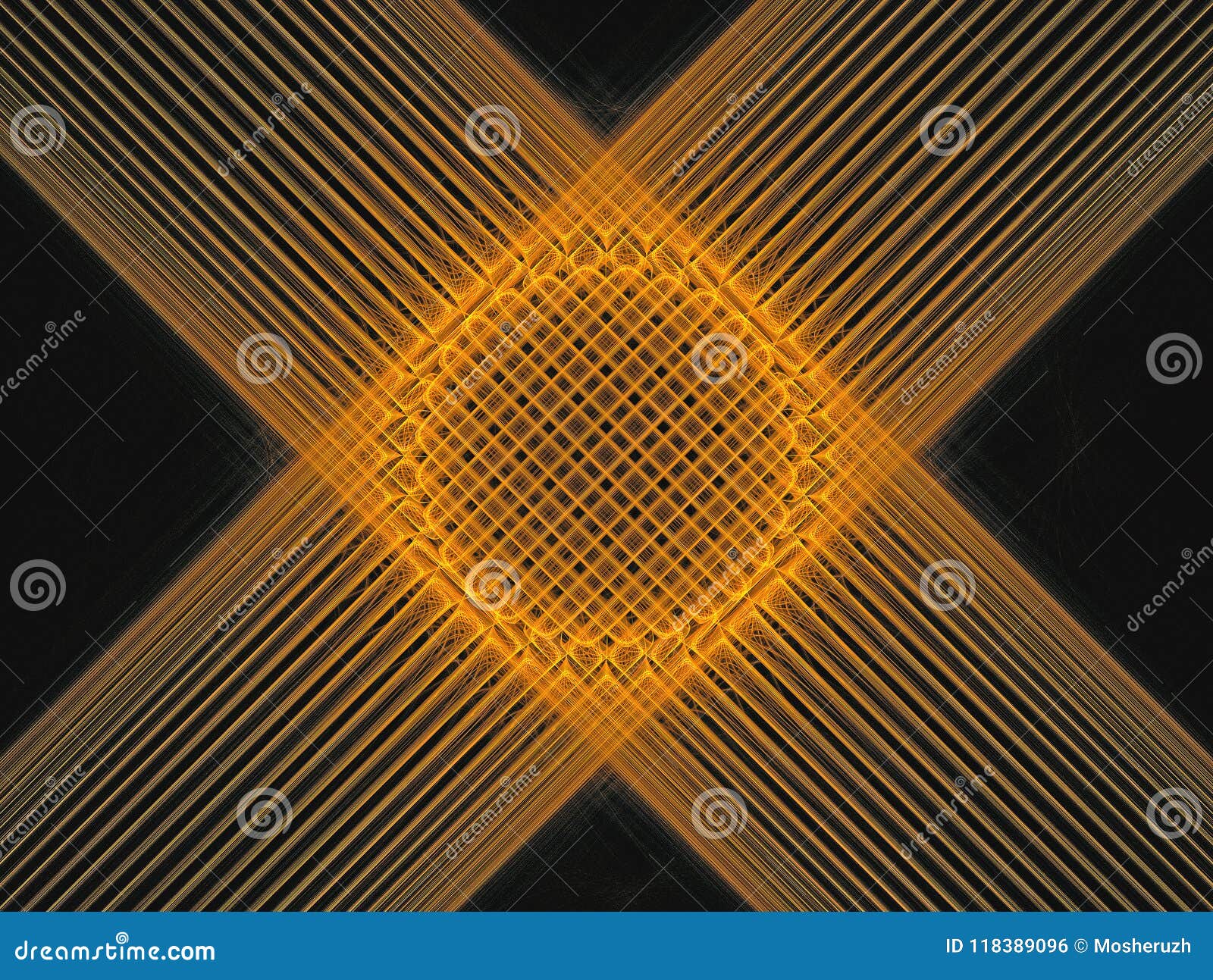 Geometric Patterns. Abstract Magic Energy Multicolored Fractal. 3D ...