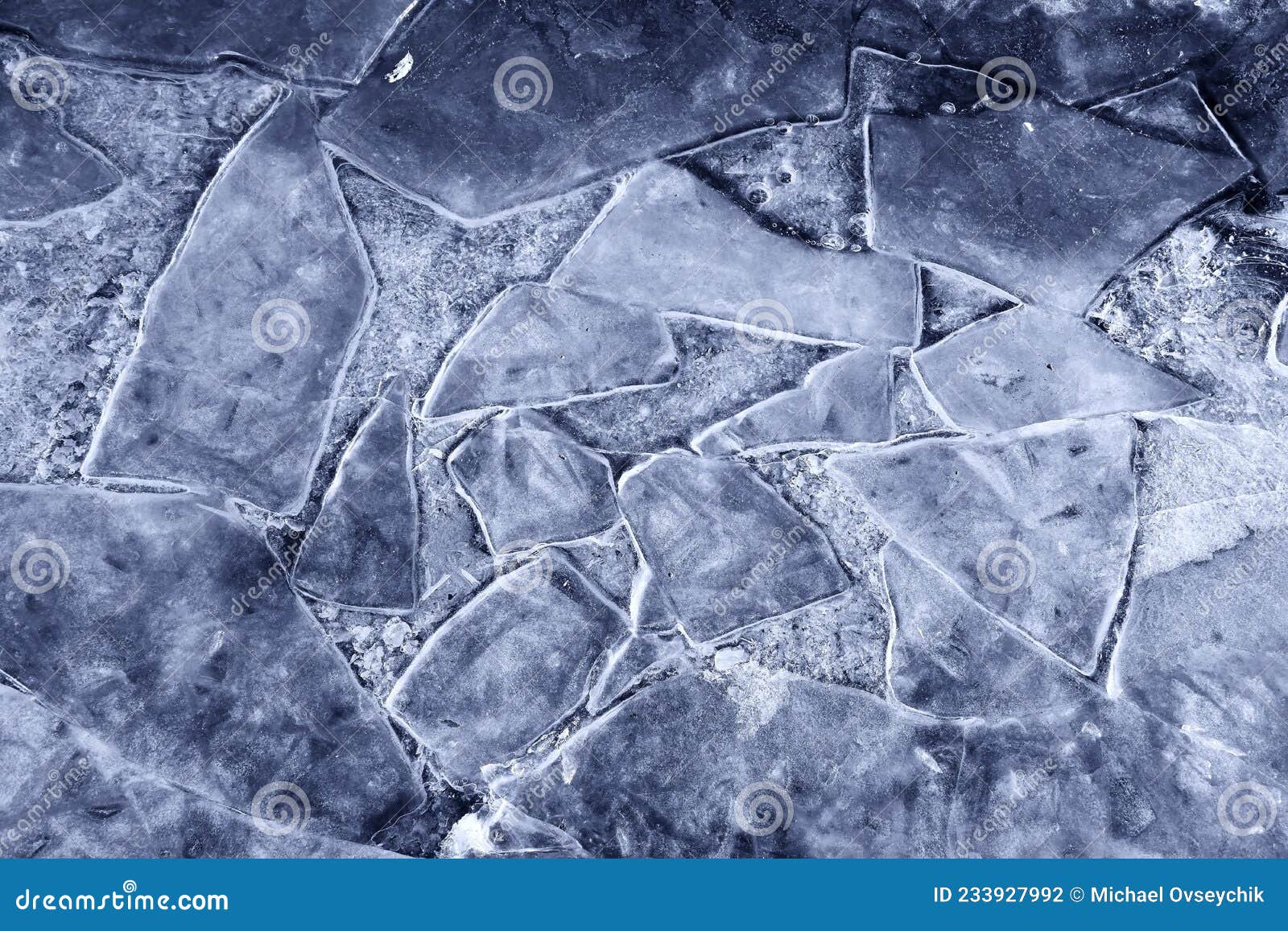 Geometric Patterns in Freezing Ice Stock Photo - Image of light, bubble ...