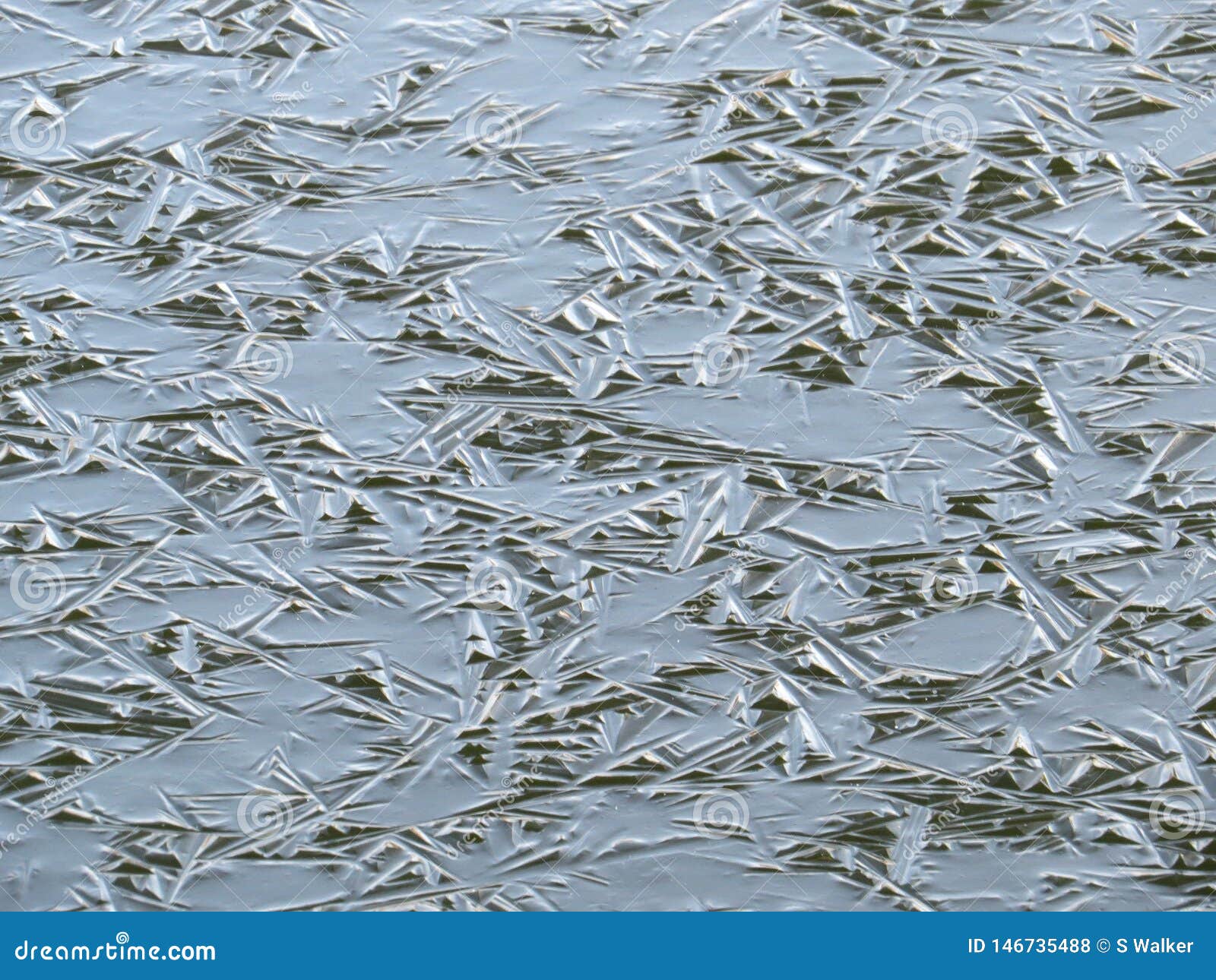 Geometric patterns in ice. stock photo. Image of freeze - 146735488