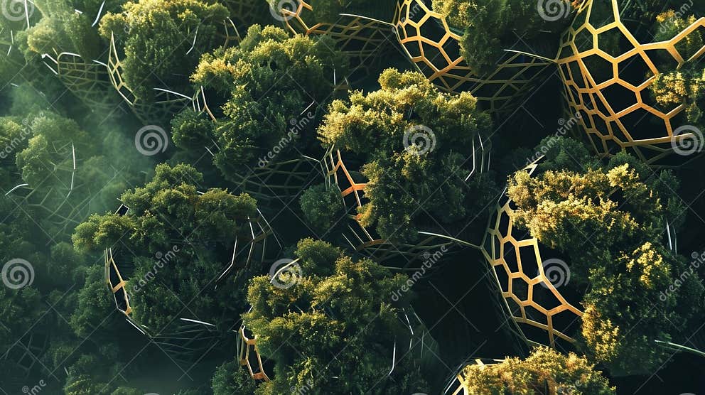 Geometric Patterns Mimic the Growth of Trees in a Mesmerizing Forest ...