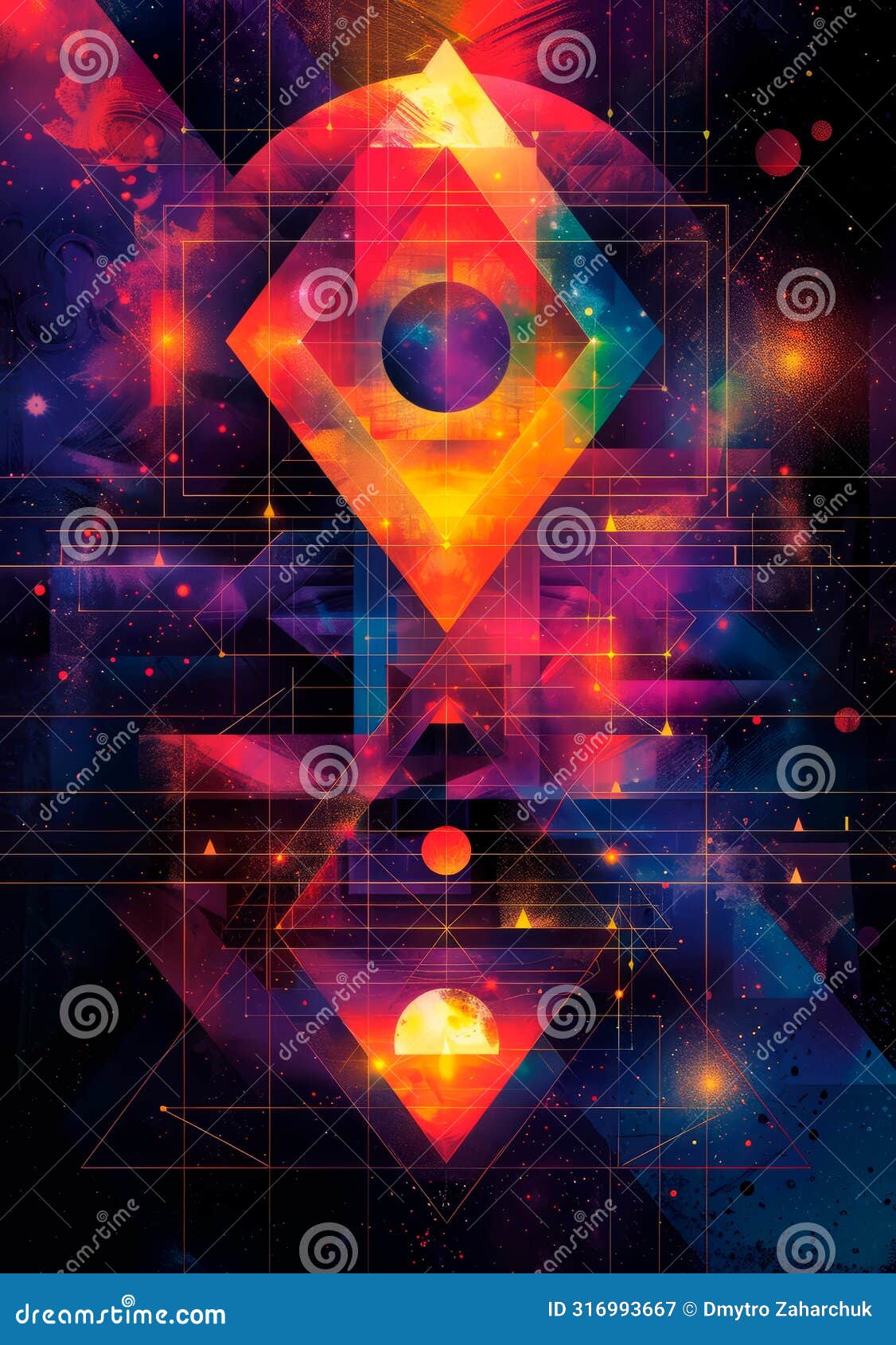 Geometric Patterns and Shapes Based on the Geometric Patterns, on a ...