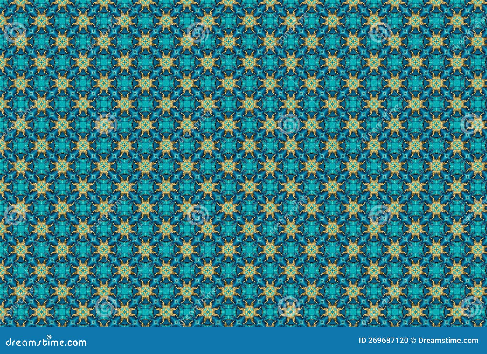 Geometric Patterns in Various Colors Stock Illustration - Illustration ...