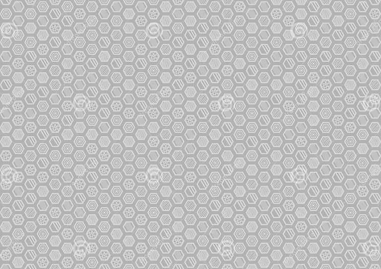 Geometric Pentagon Pattern Line Art Graphic Background Stock Vector ...