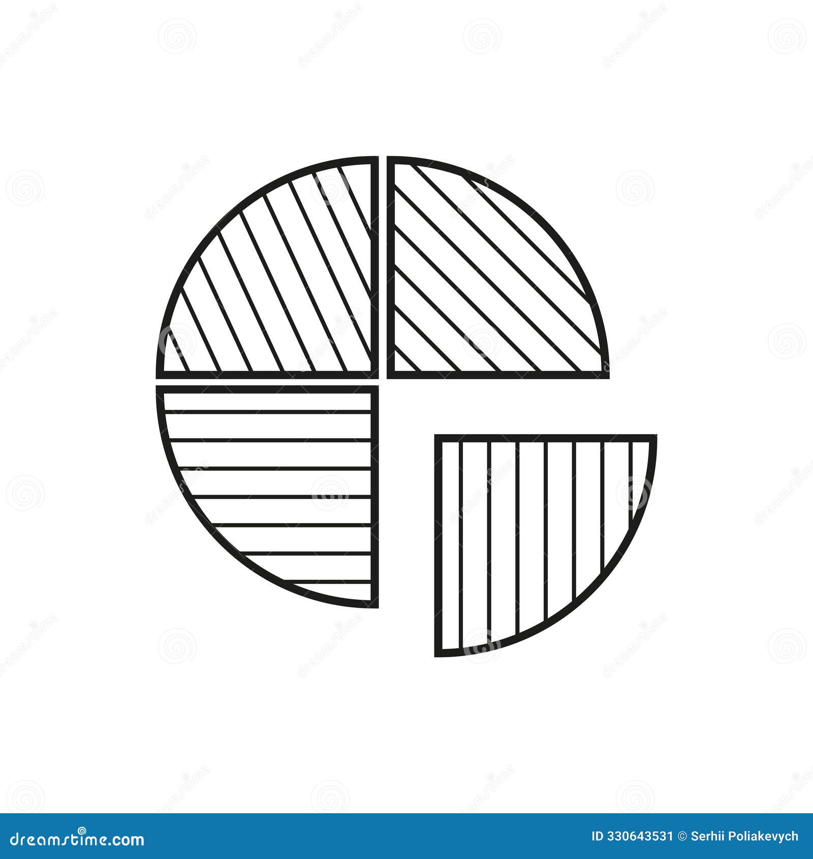 Segmented Circle Arrow. Circular Arrow Icon. Process, Progres, R ... Segmented Circle Arrow. Circular Arrow Icon. Process, Progres, R ...