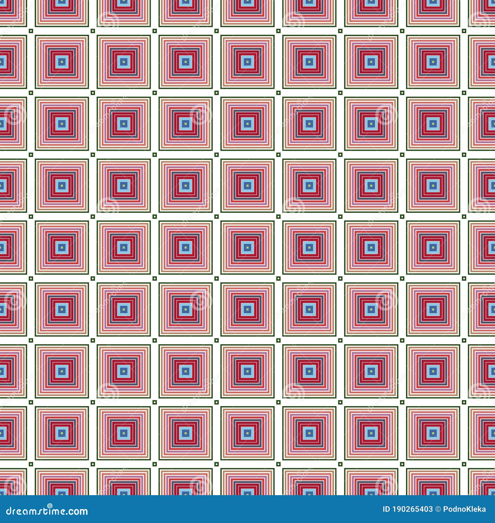 Geometric Plaid Optical Checkered Tile Colorful Seamless Squares ...