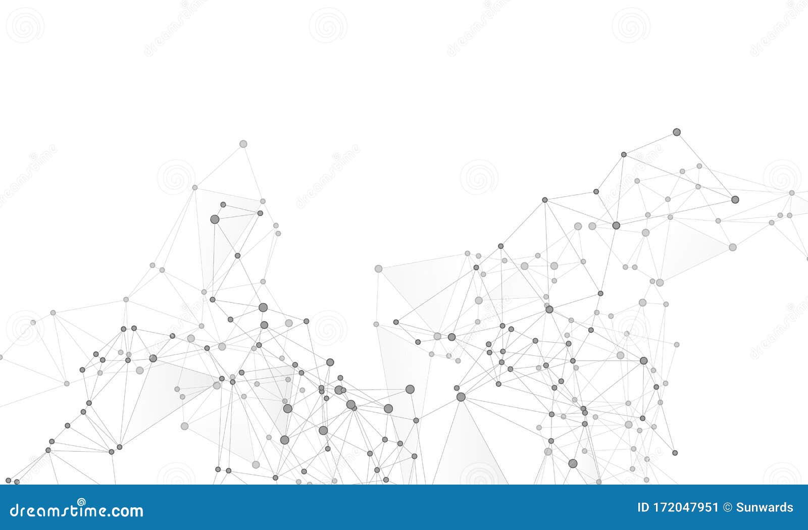 Gometric Plexus Structure Cybernetic Concept Stock Vector Illustration Of Connection