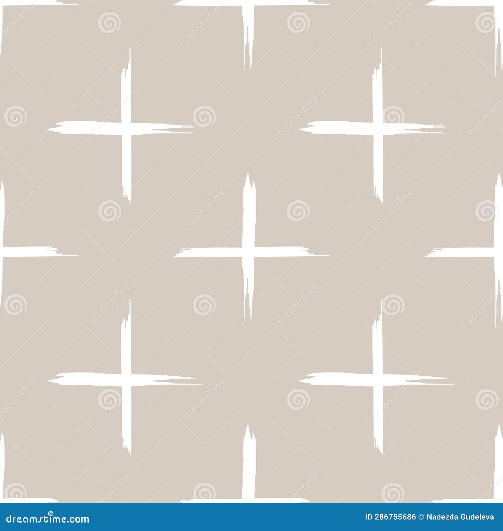 Geometric Plus Seamless Pattern. Cross Wrapping Texture Stock ...
