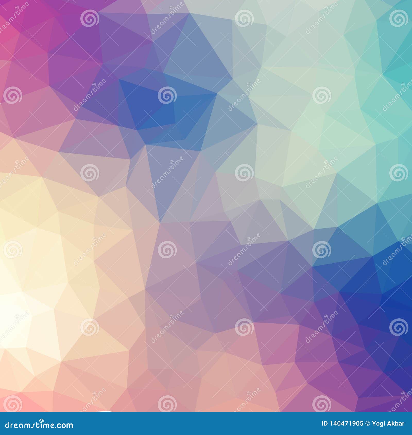 Geometric Polygon Background Design Stock Vector - Illustration of ...