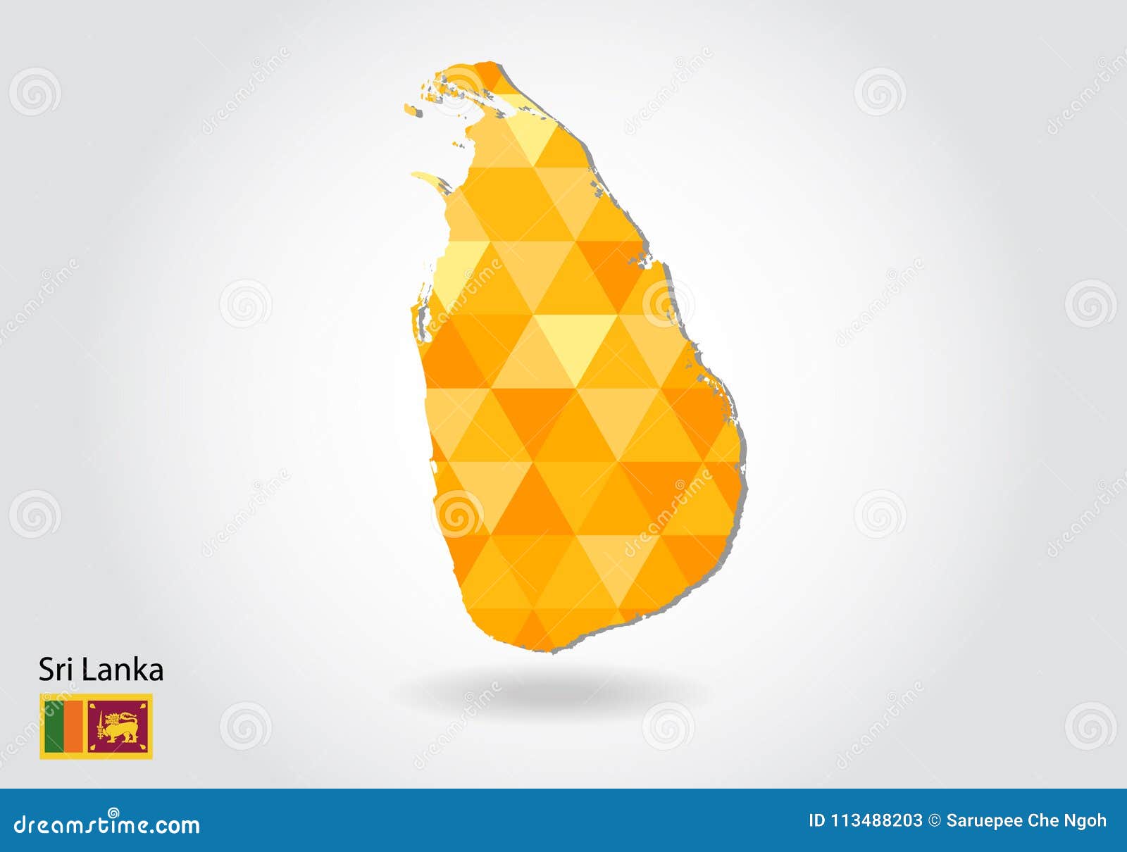 Geometric Polygonal Style Vector Map of Sri Lanka. Low Poly Map of Sri ... Geometric Polygonal Style Vector Map of Sri Lanka. Low Poly Map of Sri ...