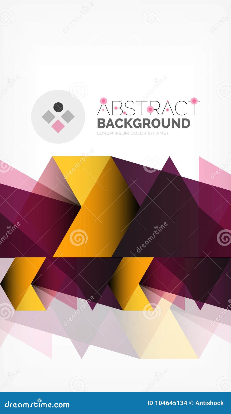 Geometric Polygonal Vector Background Stock Vector - Illustration of ... Geometric Polygonal Vector Background Stock Vector - Illustration of ...