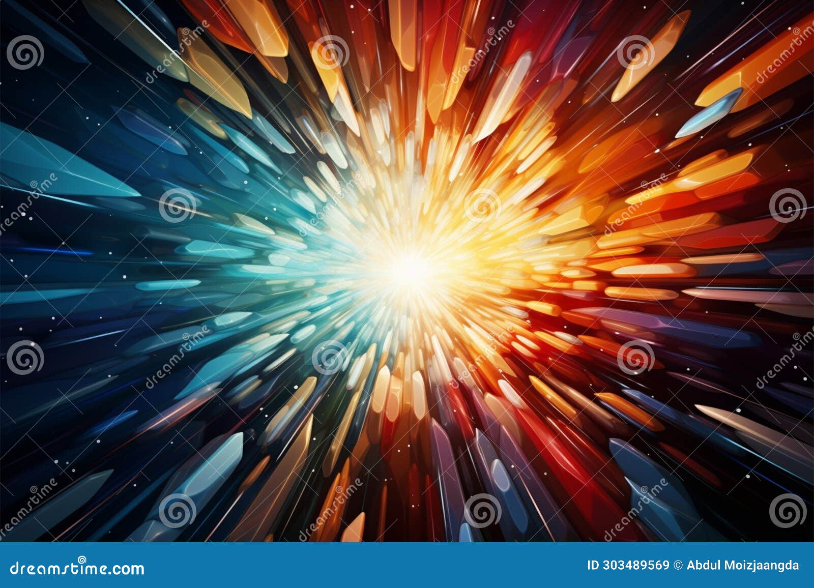 Geometric Power, Explosion Design, Abstract Rays, Vibrant Vector ...