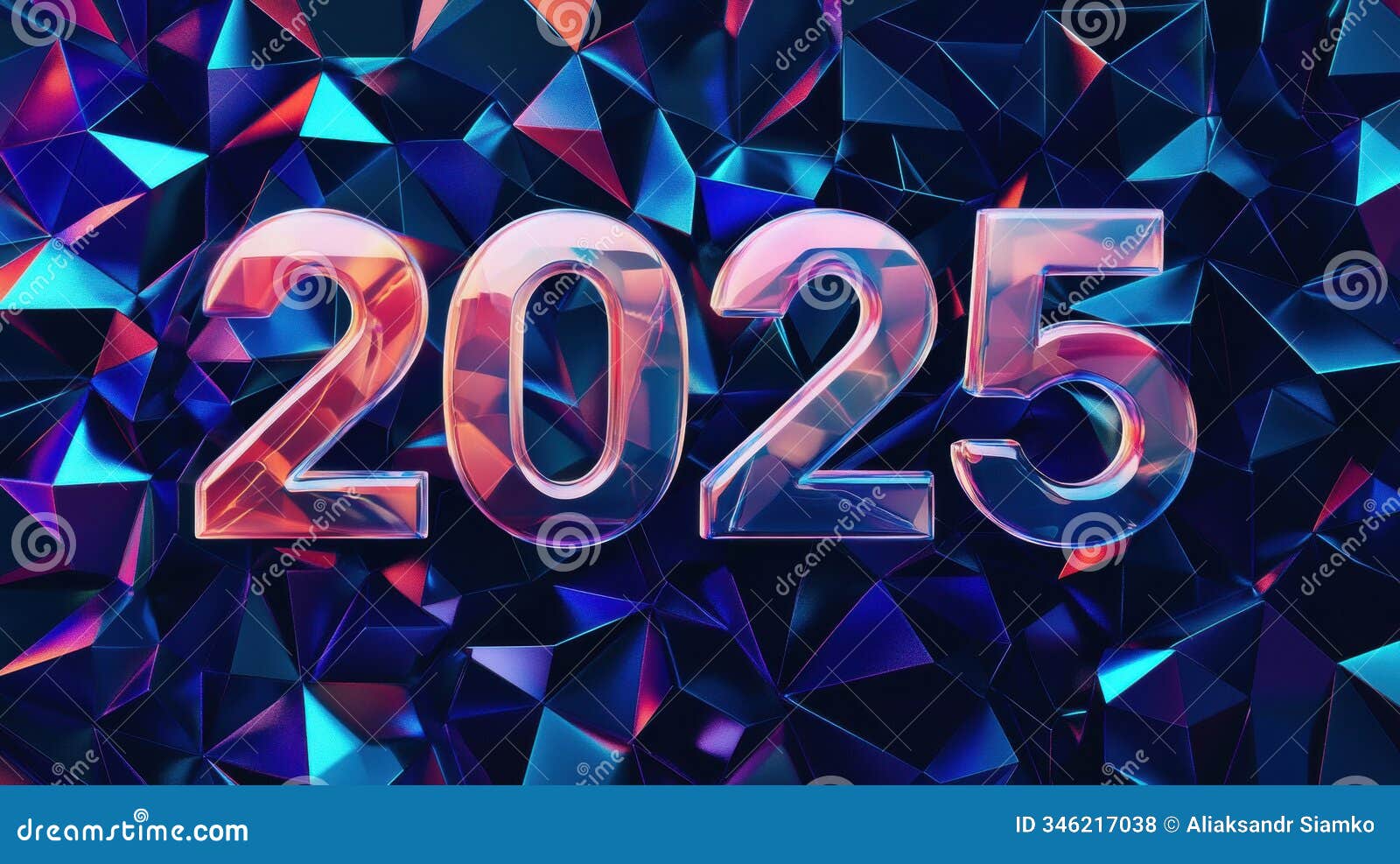Geometric Prism Themed Background 80s Retro Nostalgic Stock Photography ...