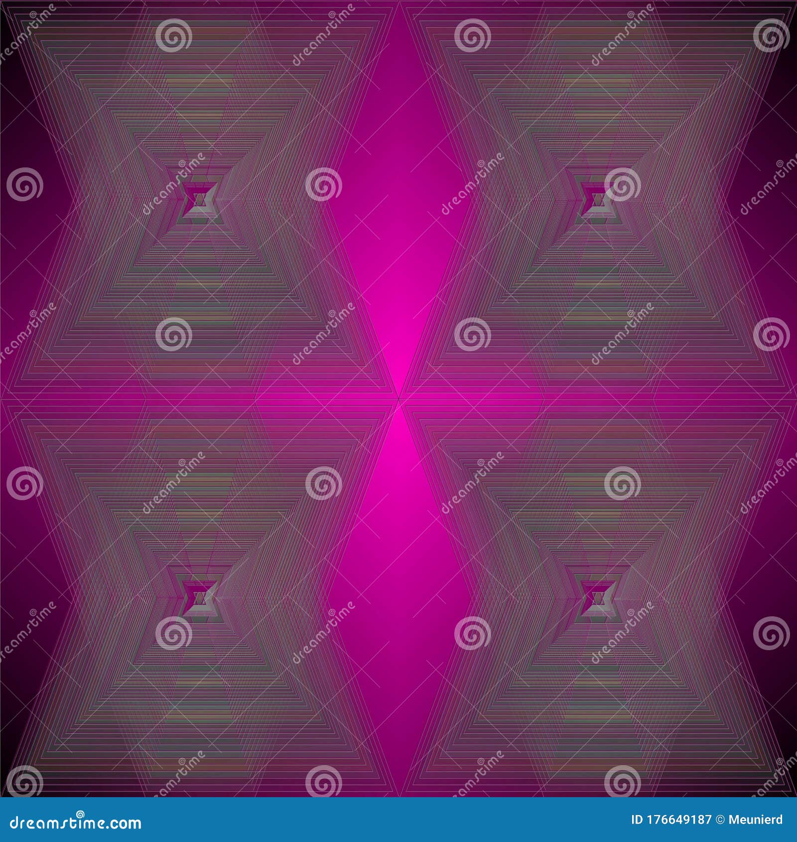 Geometric and Psychedelic Art Patterns Stock Illustration ...