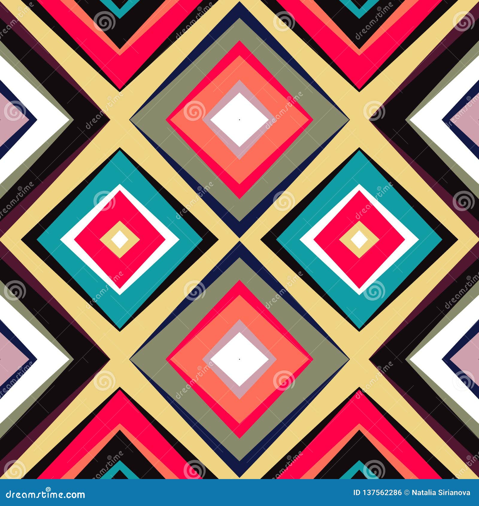 Geometric Rainbow Seamless Pattern. Simple Regular Color Spectrum ... Geometric Rainbow Seamless Pattern. Simple Regular Color Spectrum ...