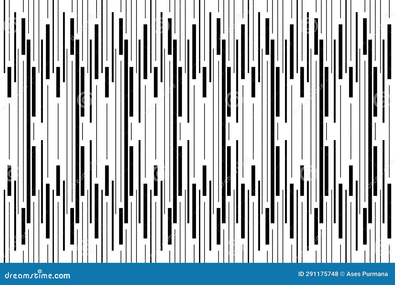 Geometric of Random Stripe Pattern of Modern Style. Set 1 Stock ...