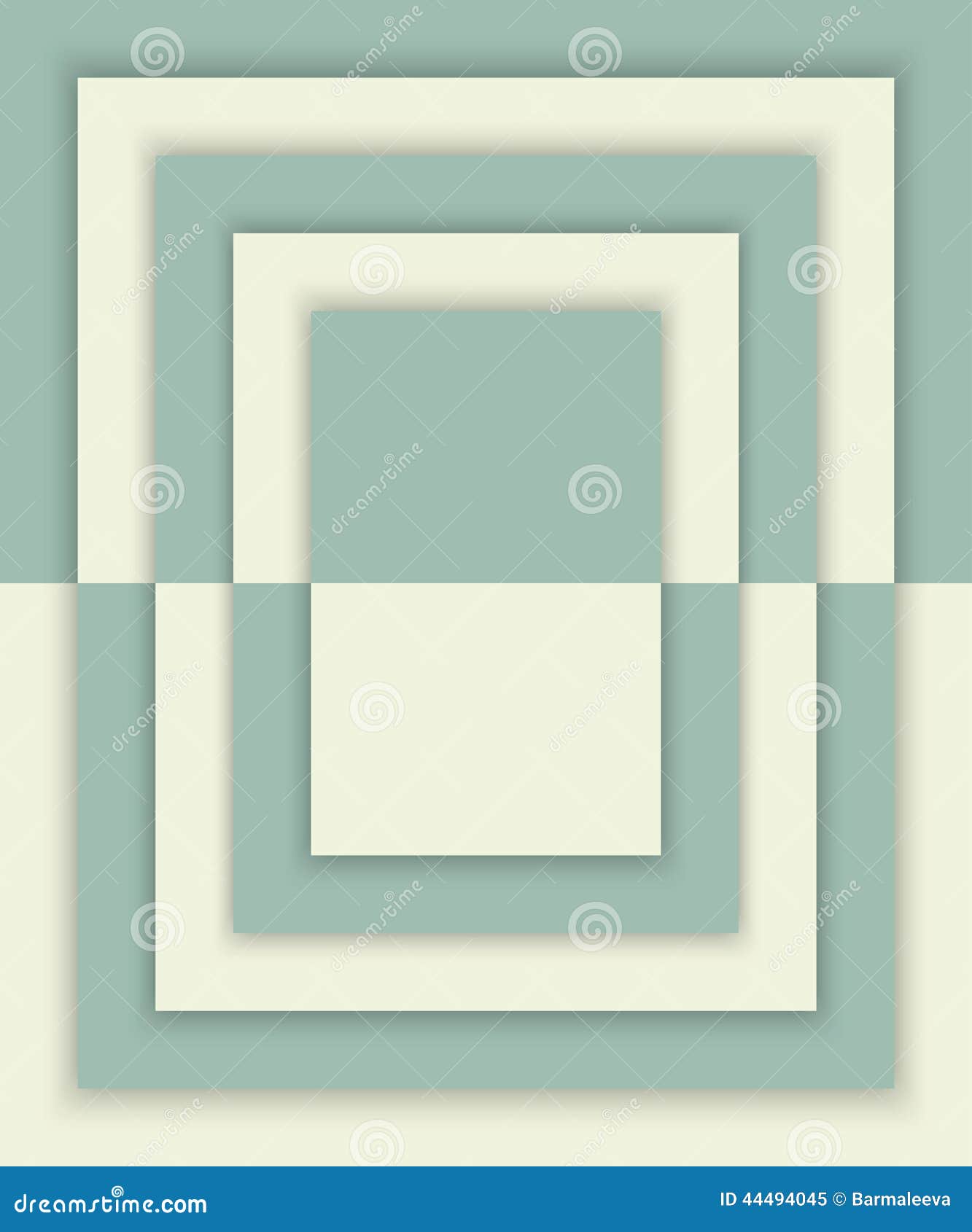 Geometric Rectangles Background with Drop Shadows Stock Vector ...
