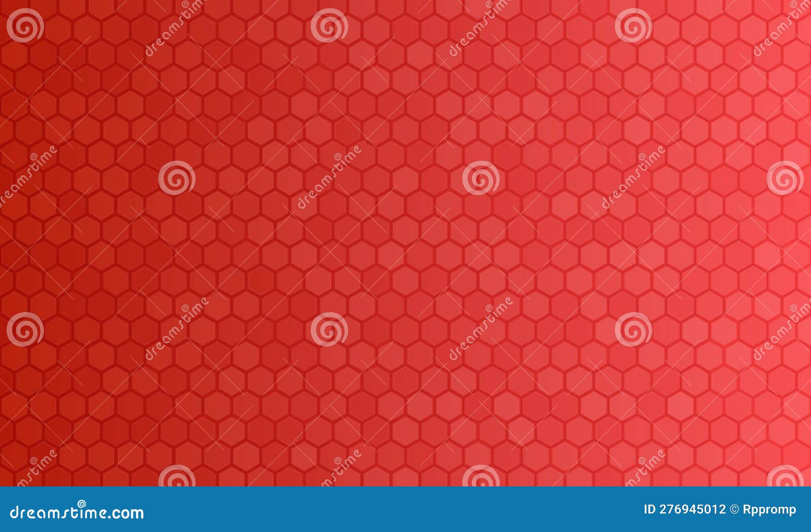 Geometric Red Abstract Background with Hexagons Stock Vector ...