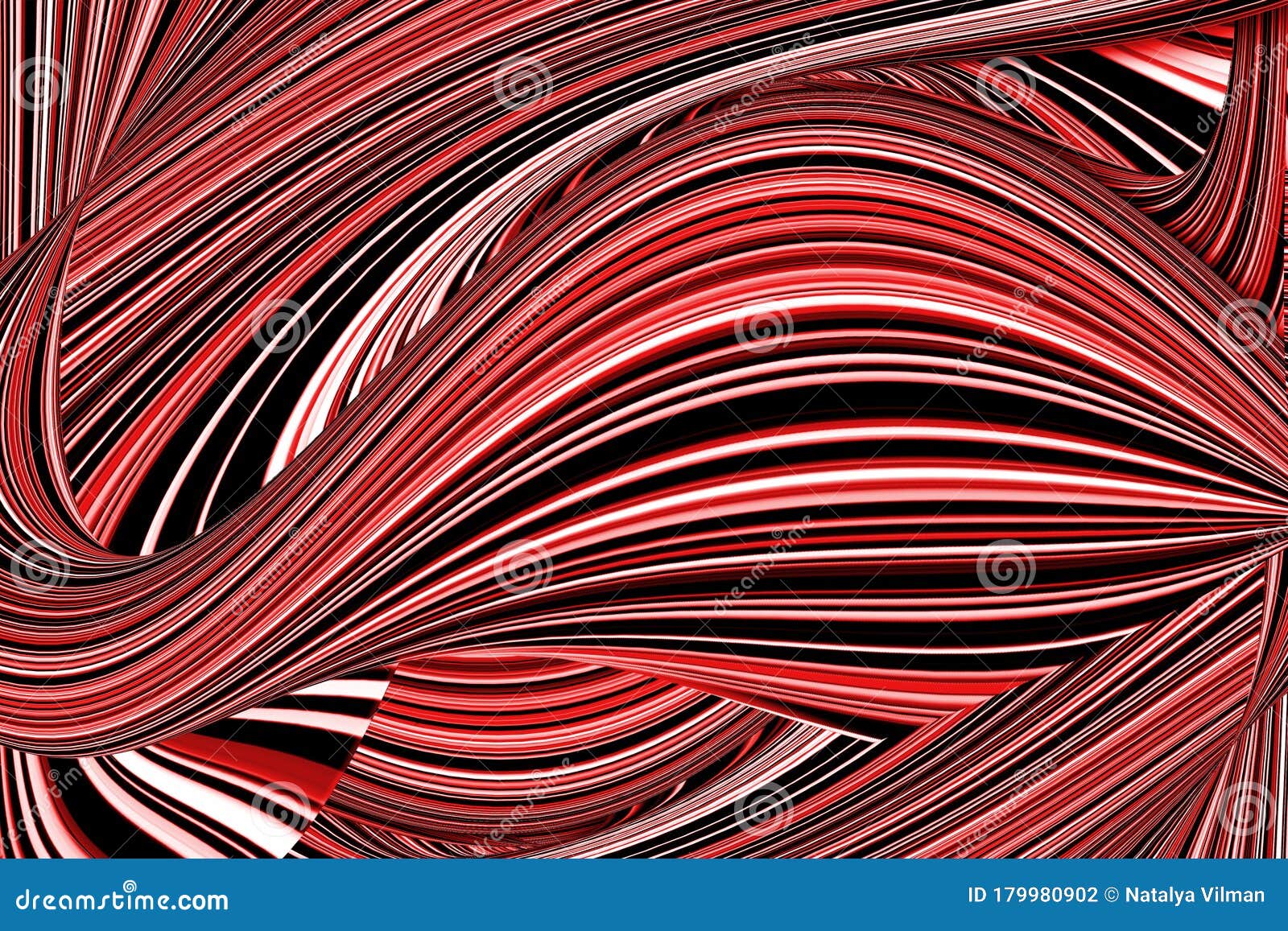 Geometric Red Abstract Background with Many Stripes Stock Illustration ...