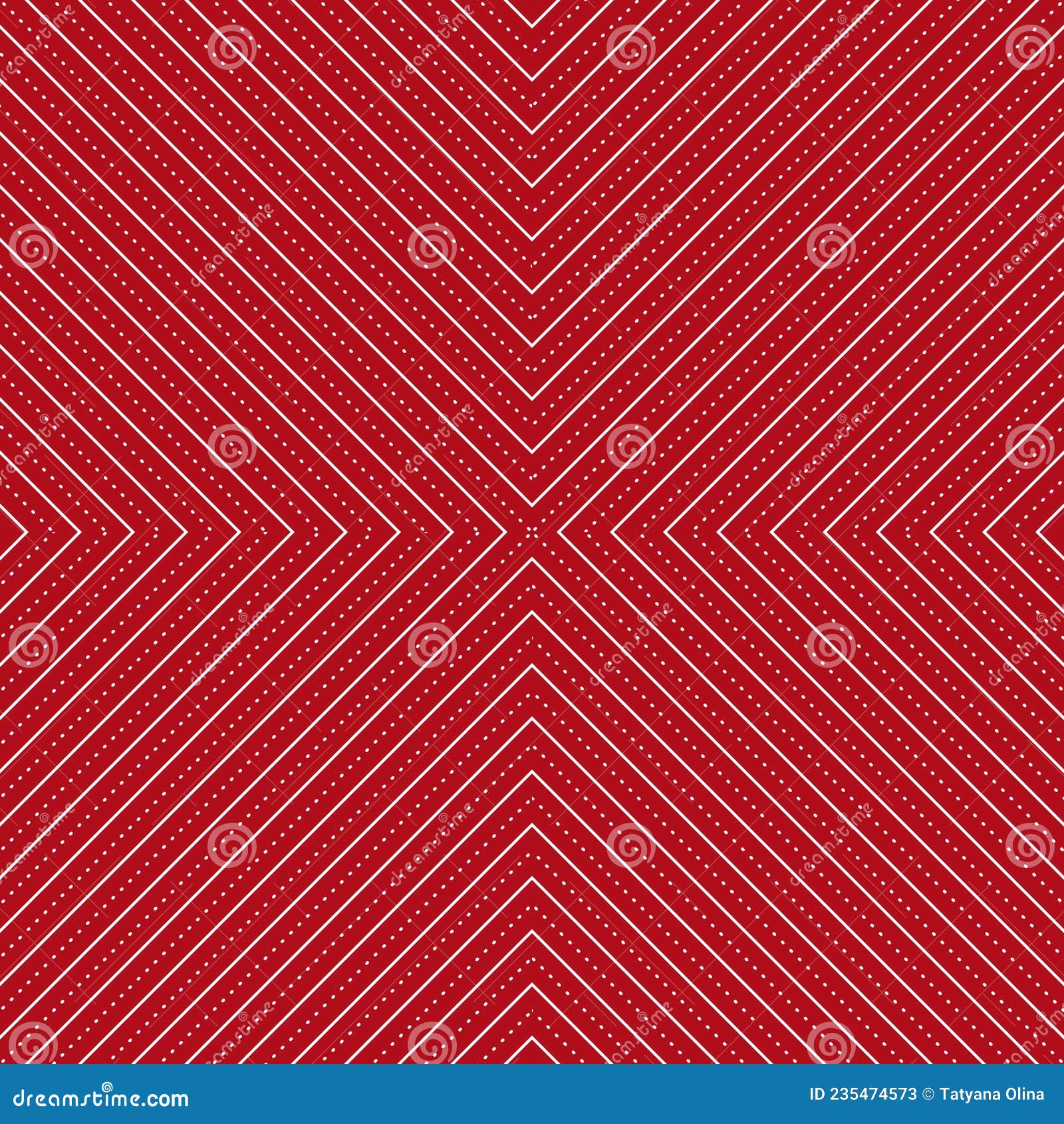 Geometric Red Background With Lines Forming A Triangular Pattern Stock