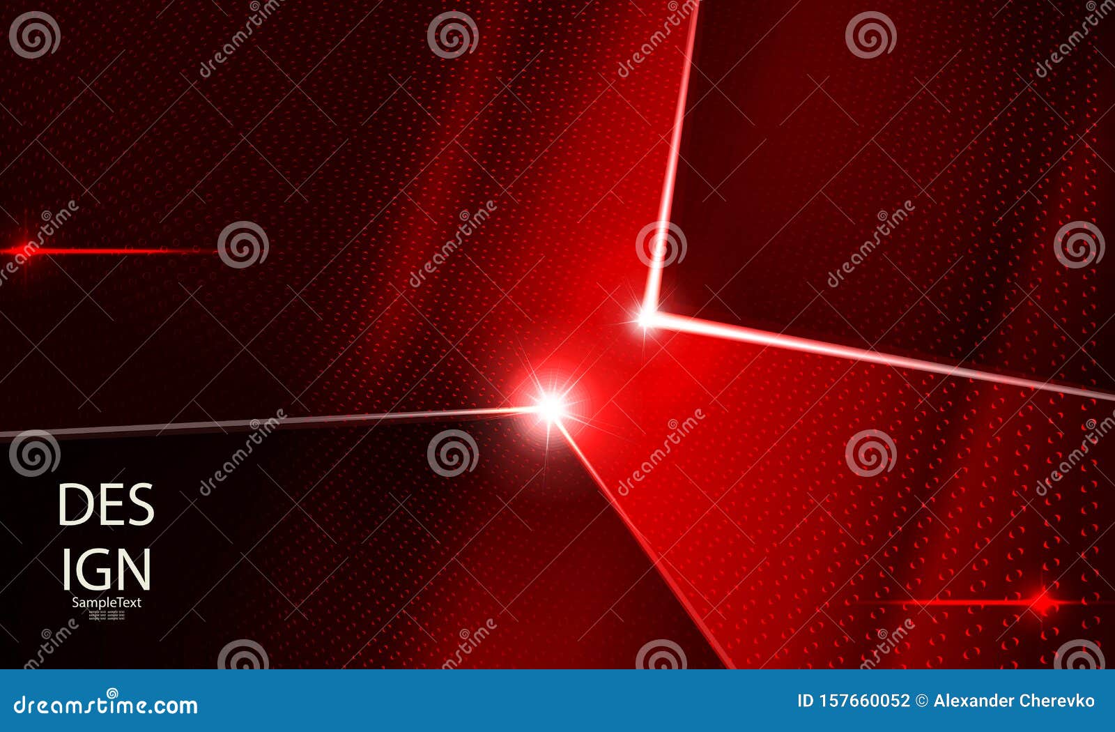 Geometric Red Dark Texture Background with Abstract Arrow Stock Vector ...