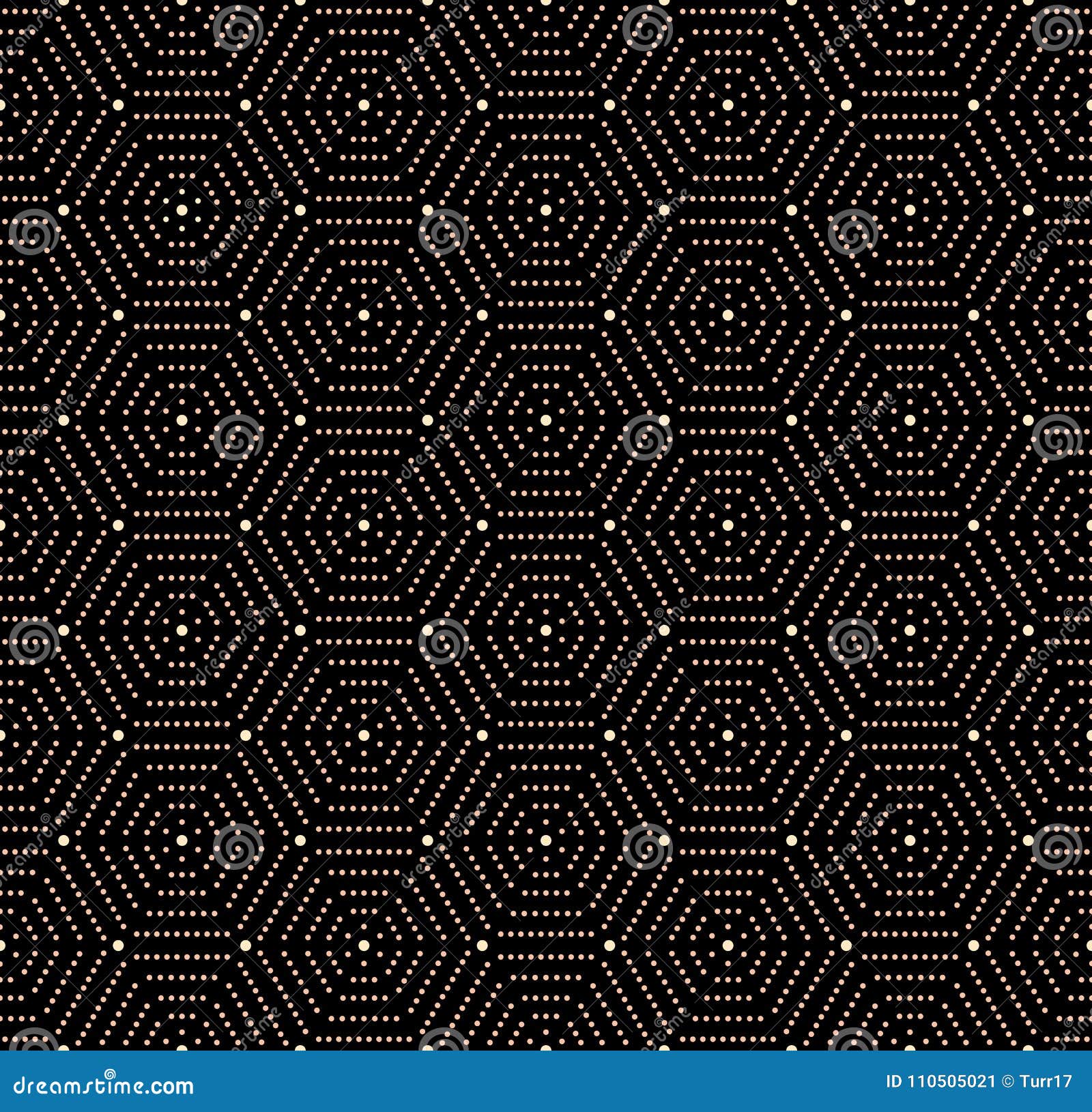 Modern Seamless Dotted Pattern Stock Illustration - Illustration of ...