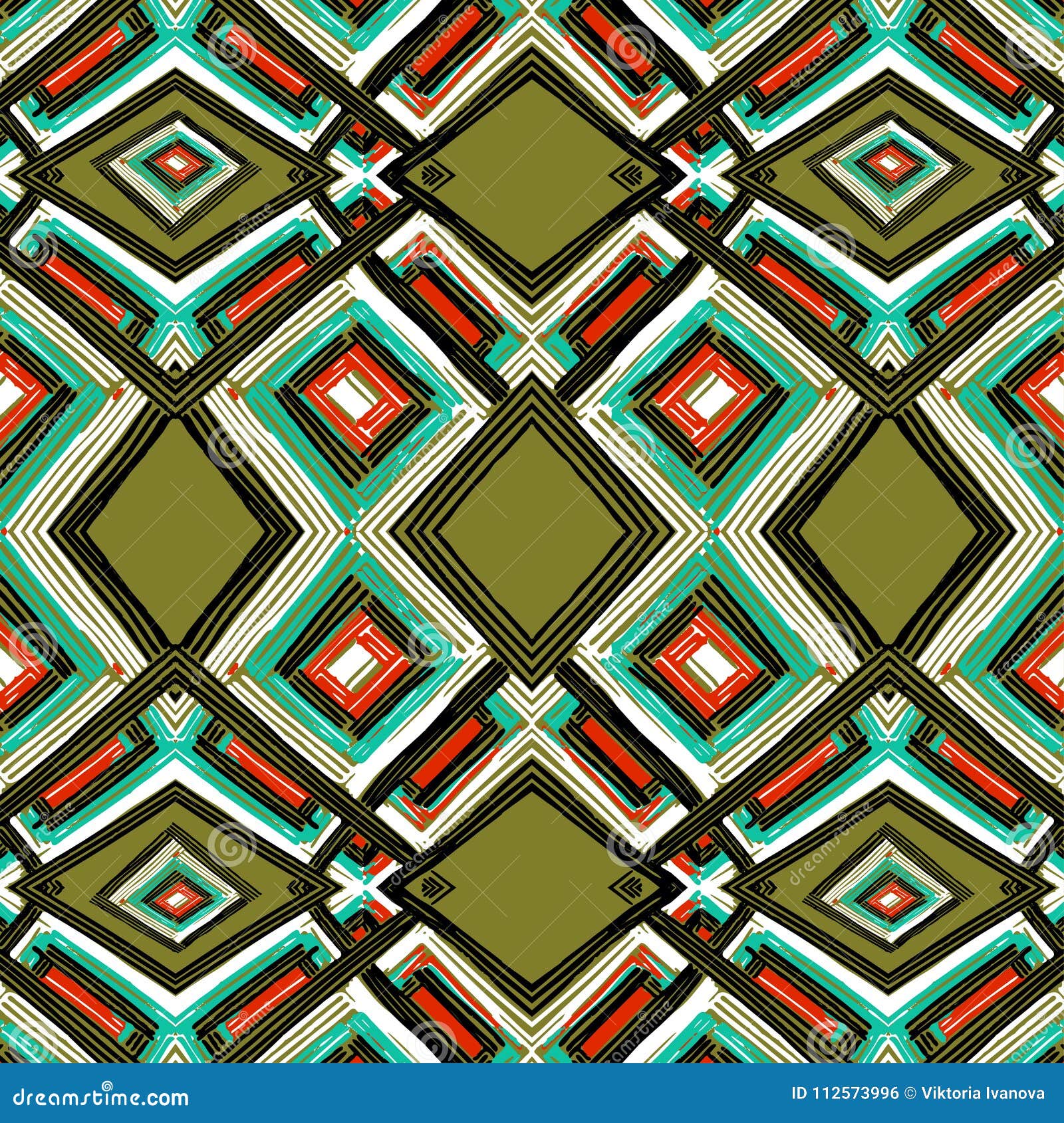 Geometric Retangle Pattern. Stock Vector - Illustration of geometric ...