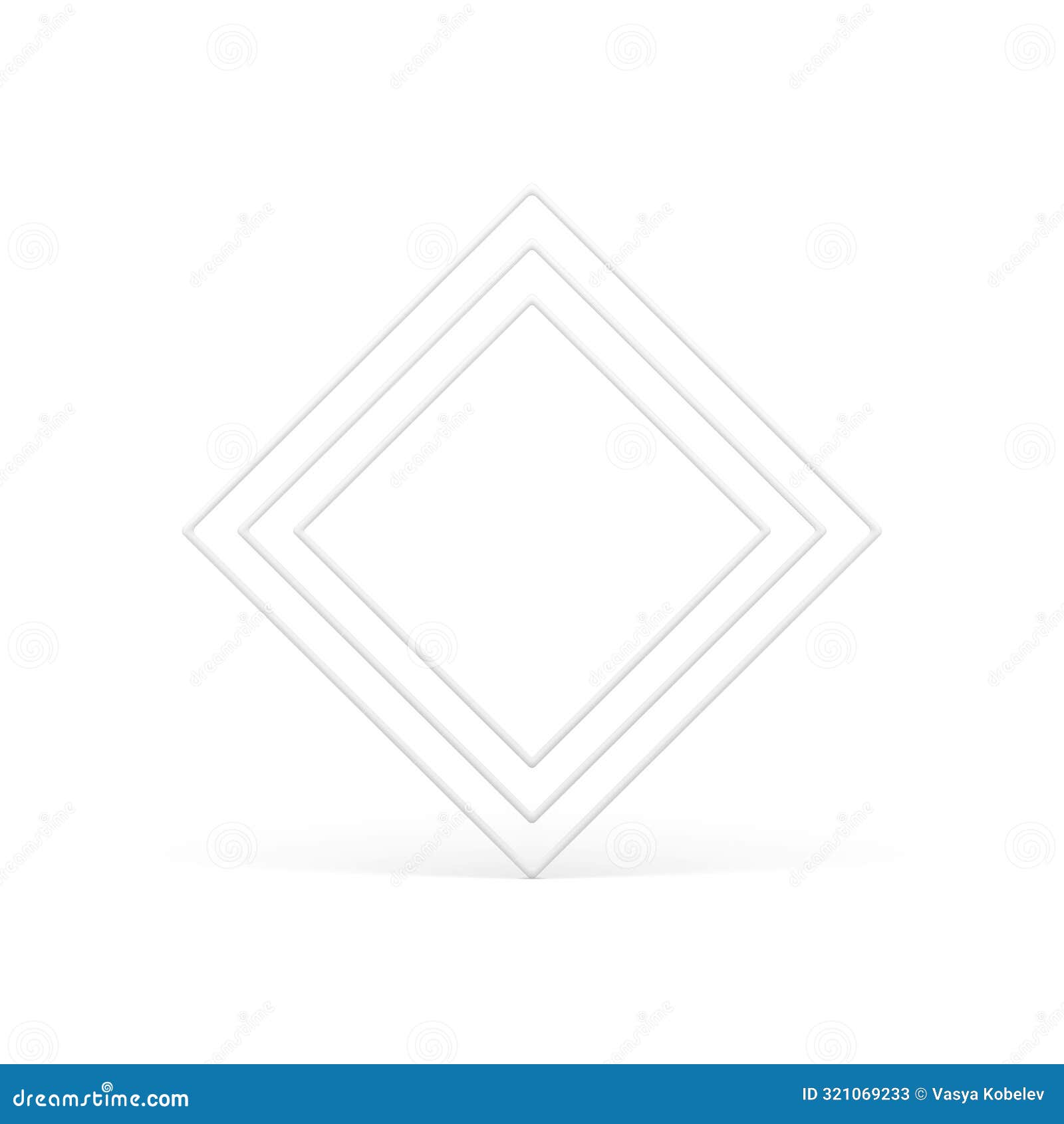 Red Rhombus Multilevel Geometric Frame Angular Construction Base For ...