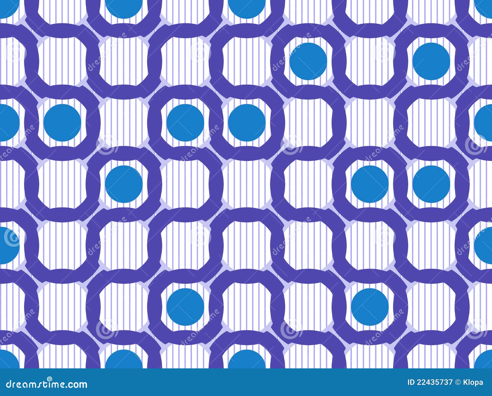 Geometric Ring Seamless Pattern Stock Vector - Illustration of design ...