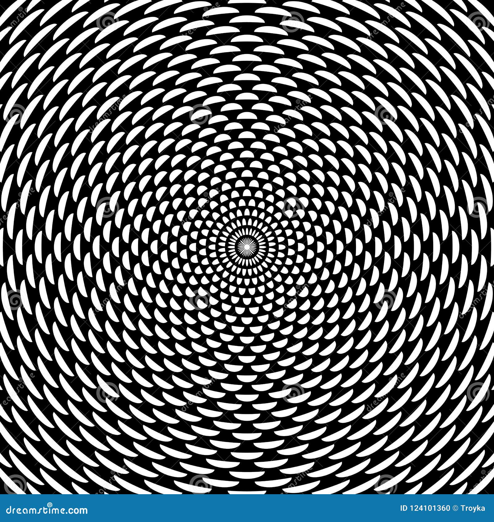 Geometric Rotation Pattern. Stock Vector - Illustration of design ...