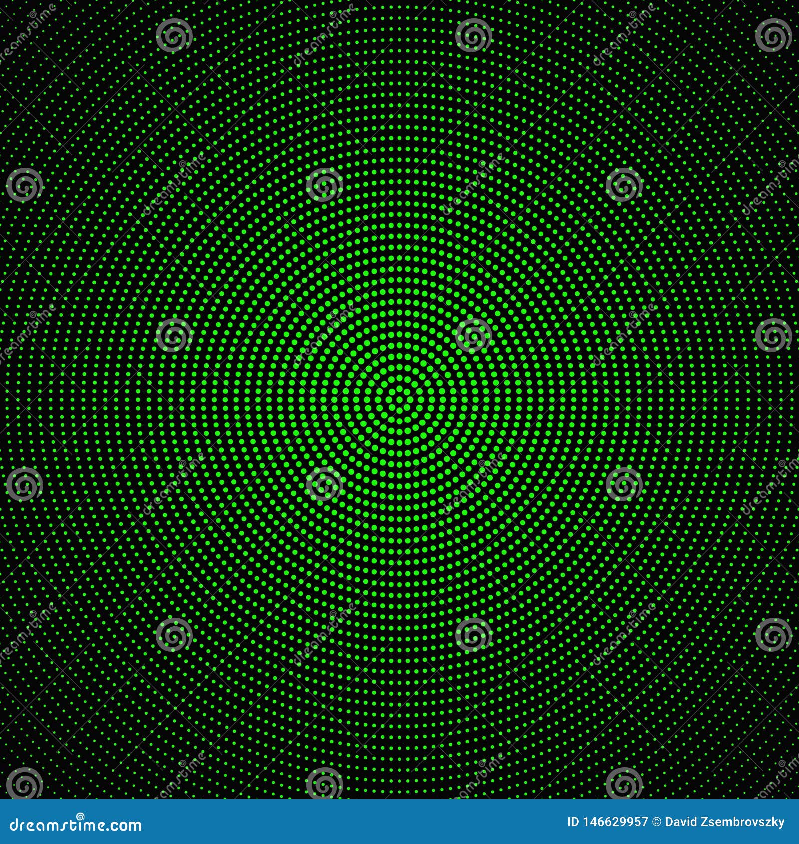 Abstract Halftone Round Circle Pattern Background Design Stock Vector ...