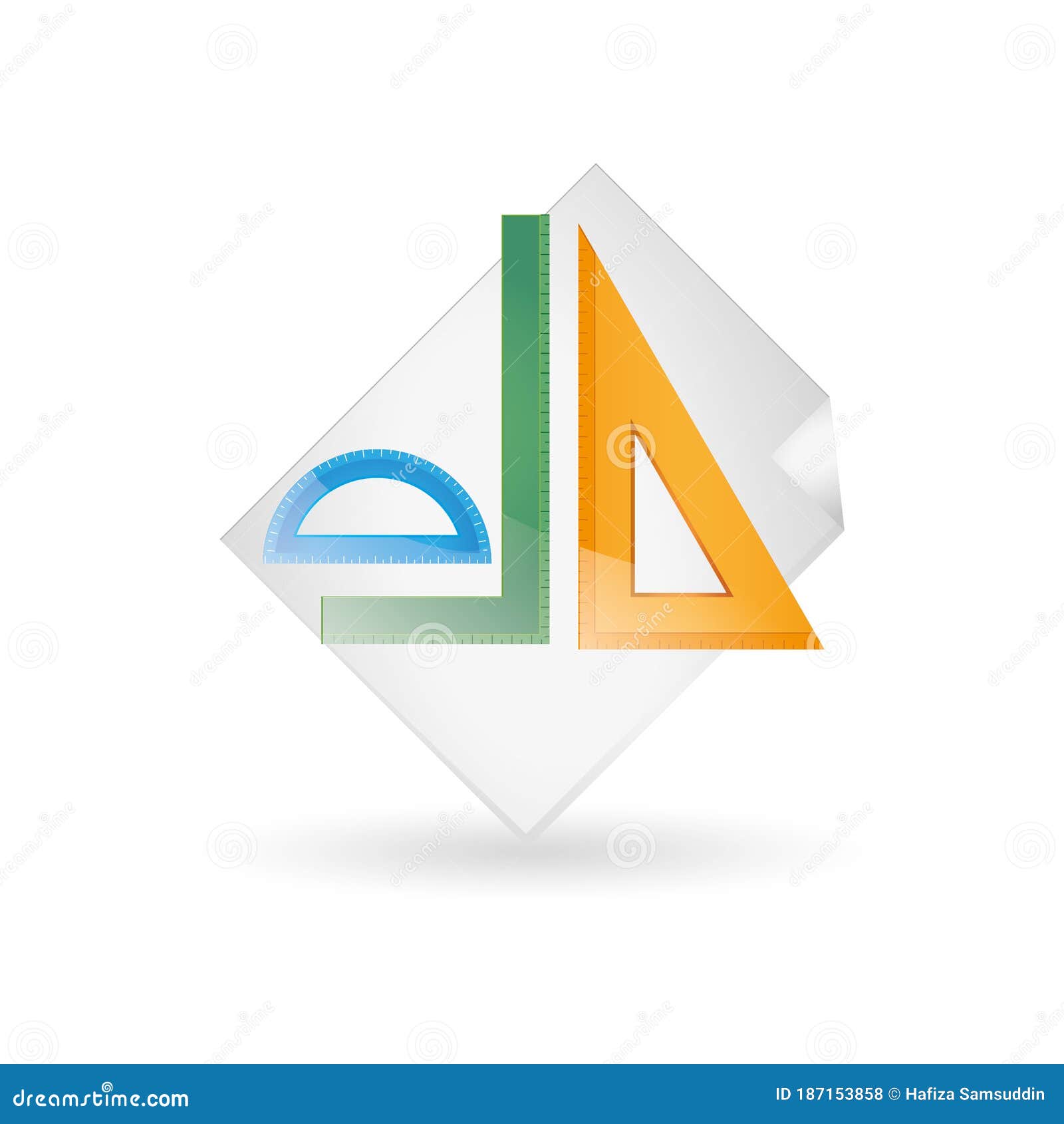 Geometric Scales. Vector Illustration Decorative Design Stock Vector ...