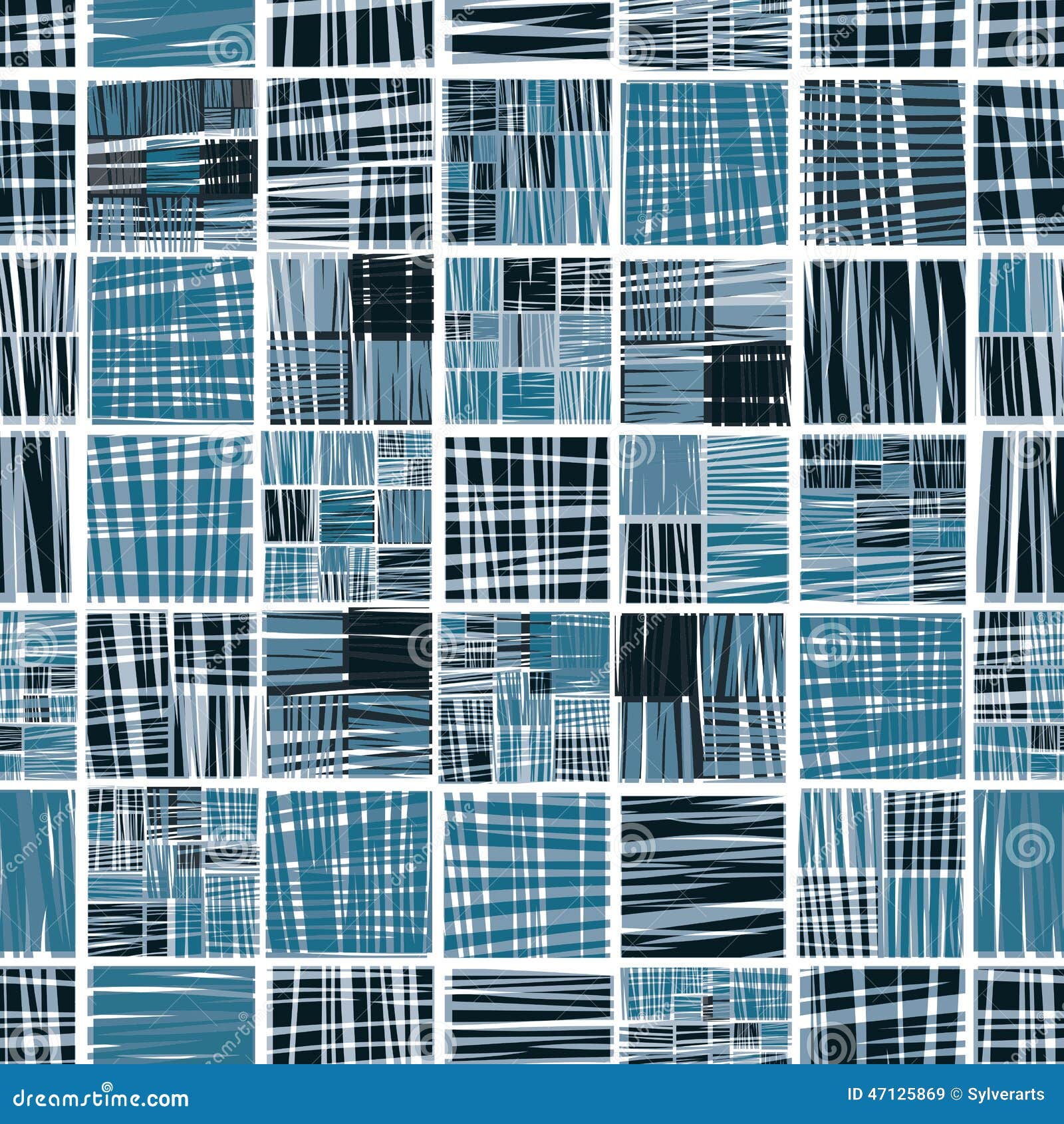 Geometric Scratched Grating Wallpaper, Abstract Squared Seamless Stock ...