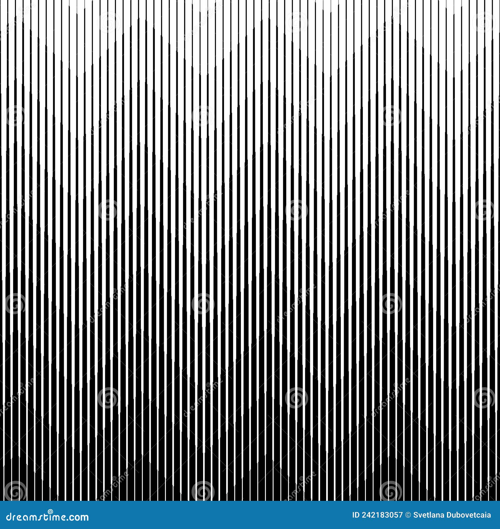Geometric Seamless Border. Gradient Pattern. Halftone Linear Texture ...