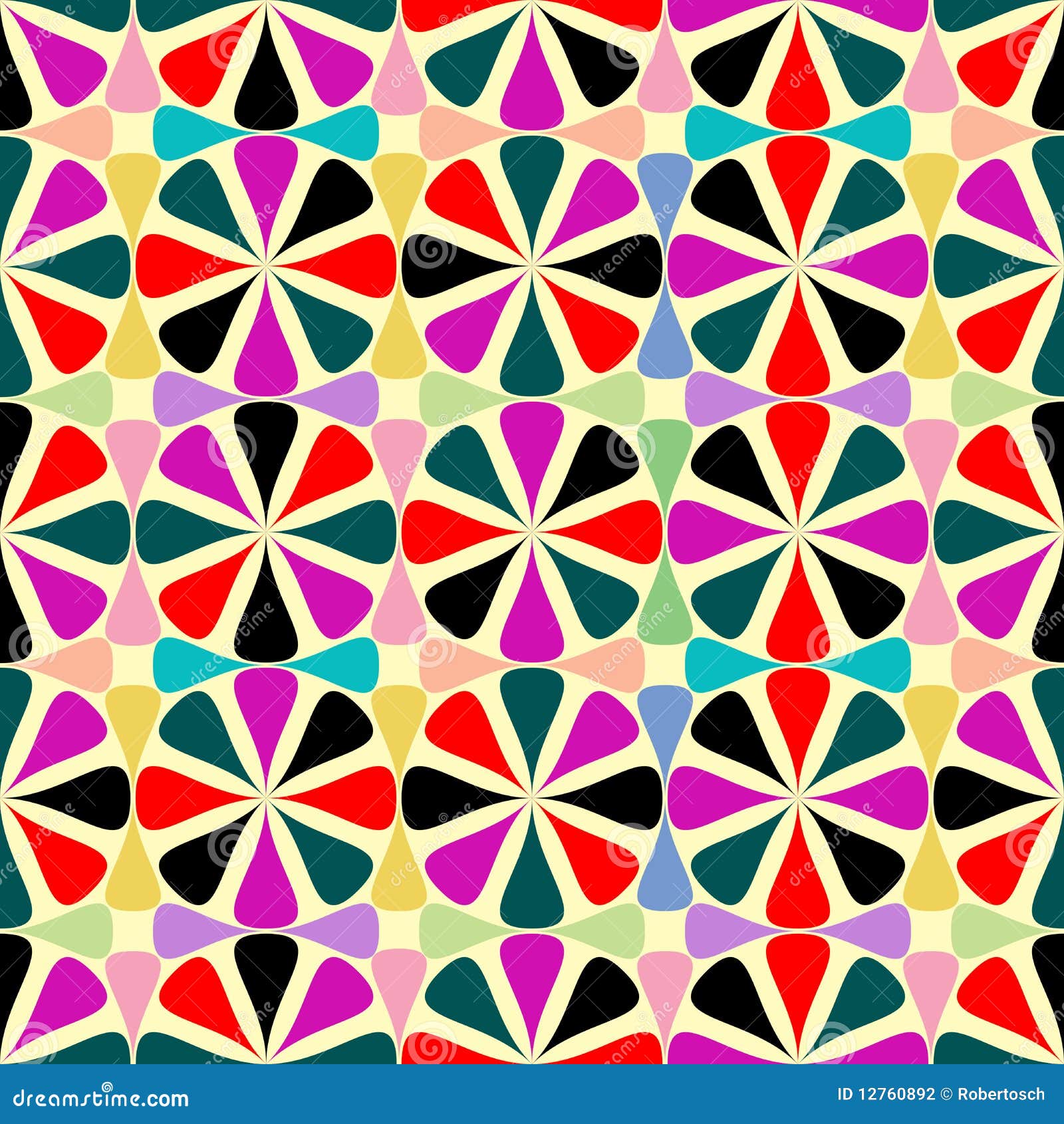 Geometric seamless pattern stock vector. Illustration of modern - 12760892