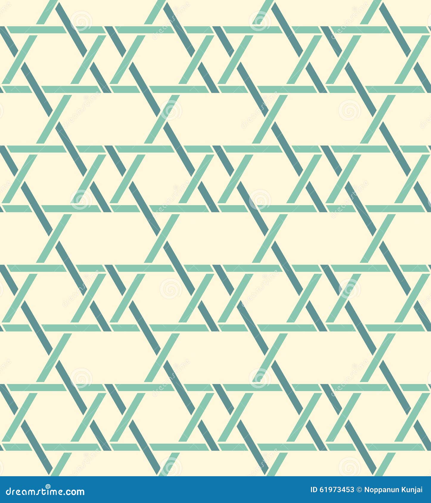 Geometric Seamless Pattern Background with Weave Style. Stock Vector ...