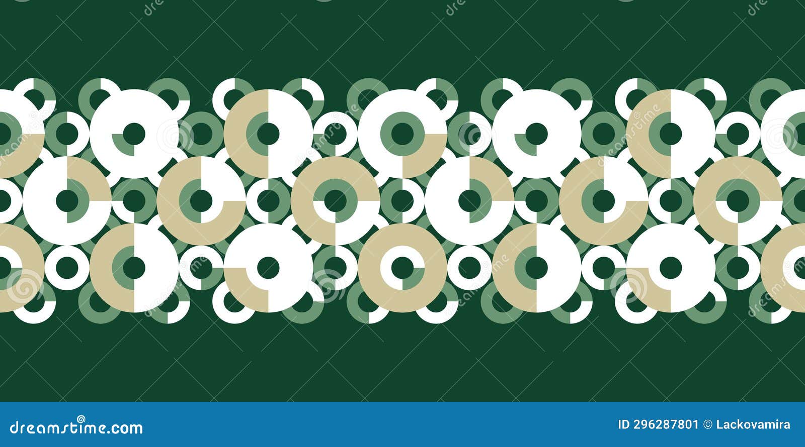 Geometric Seamless Pattern Border. Regular Background with Small and ...