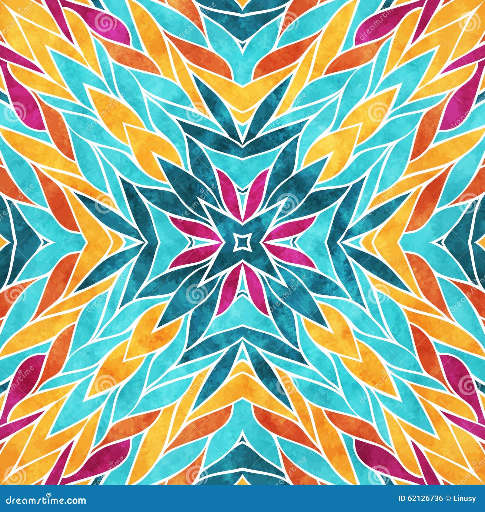 Geometric seamless pattern stock vector. Illustration of ornament ...