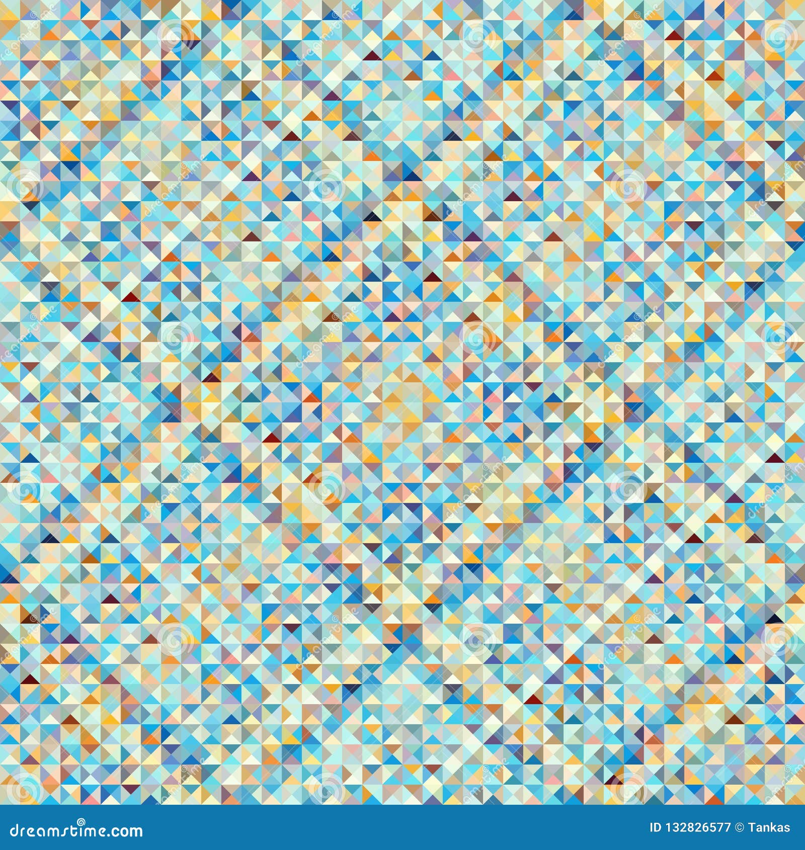 Geometric Seamless Pattern of a Cubes in Low Poly Style. Stock Vector ...