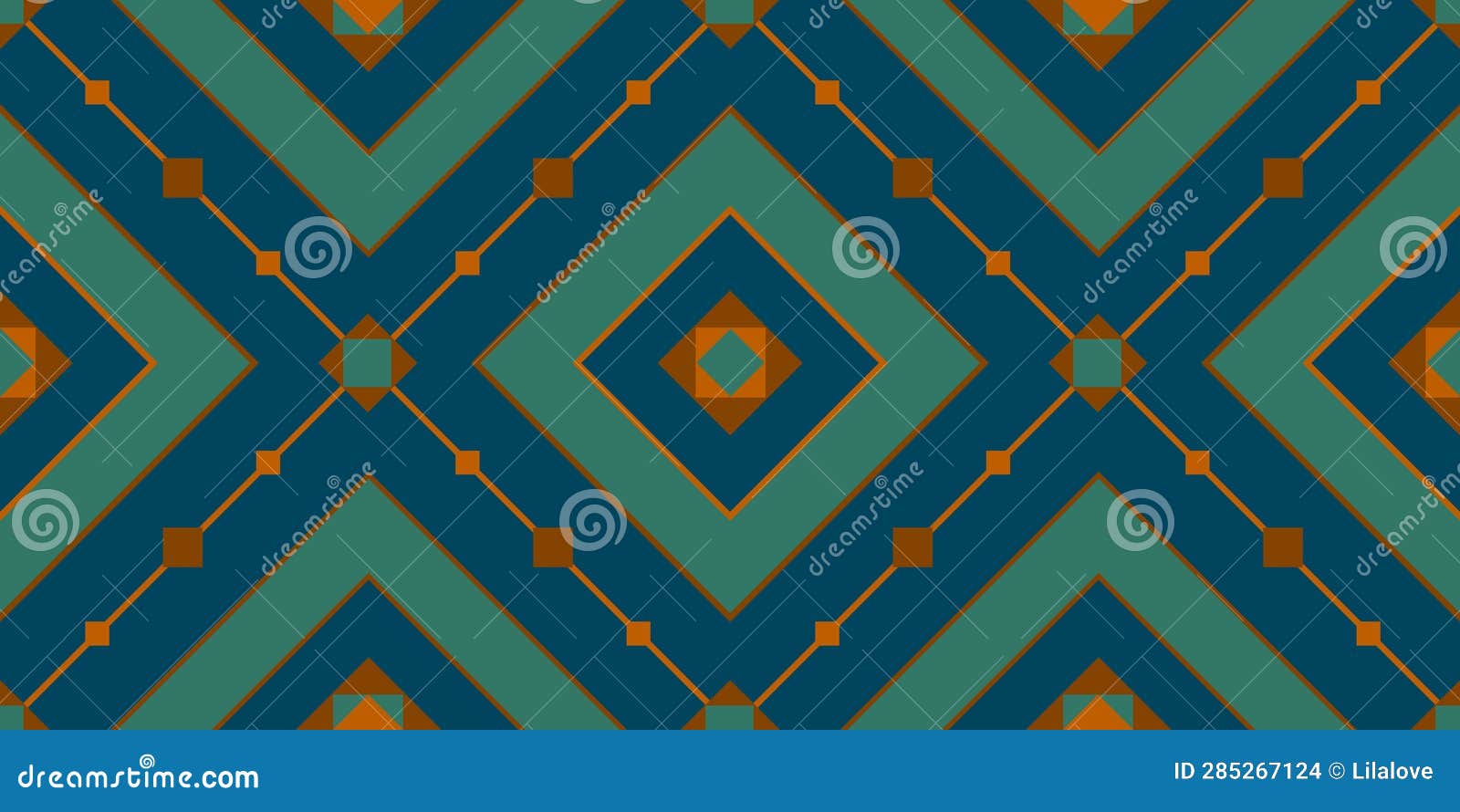 Geometric Seamless Pattern Design with Regular Square Shapes and Lines ...