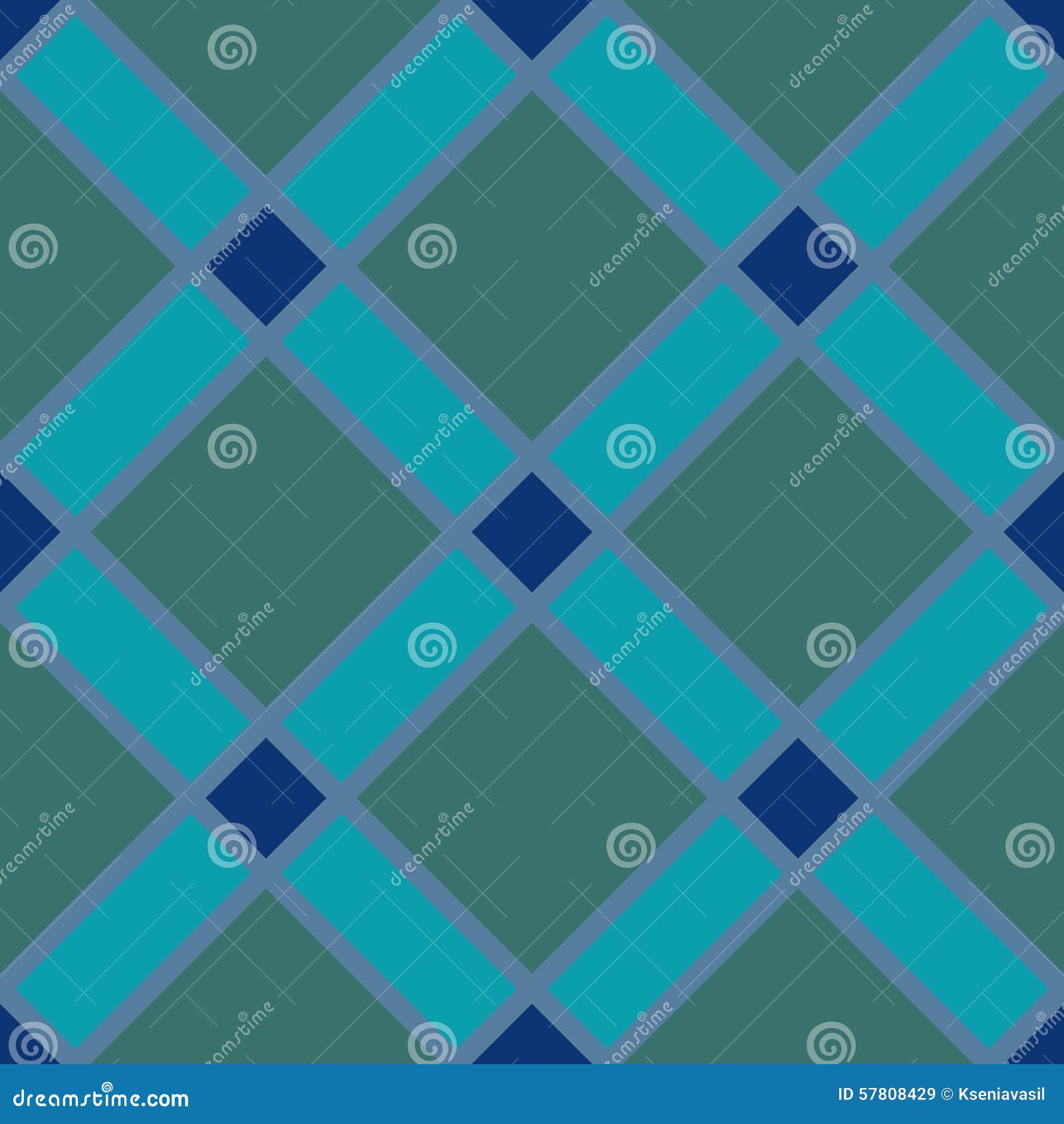 Geometric Seamless Pattern Diamonds Stock Vector - Illustration of ...