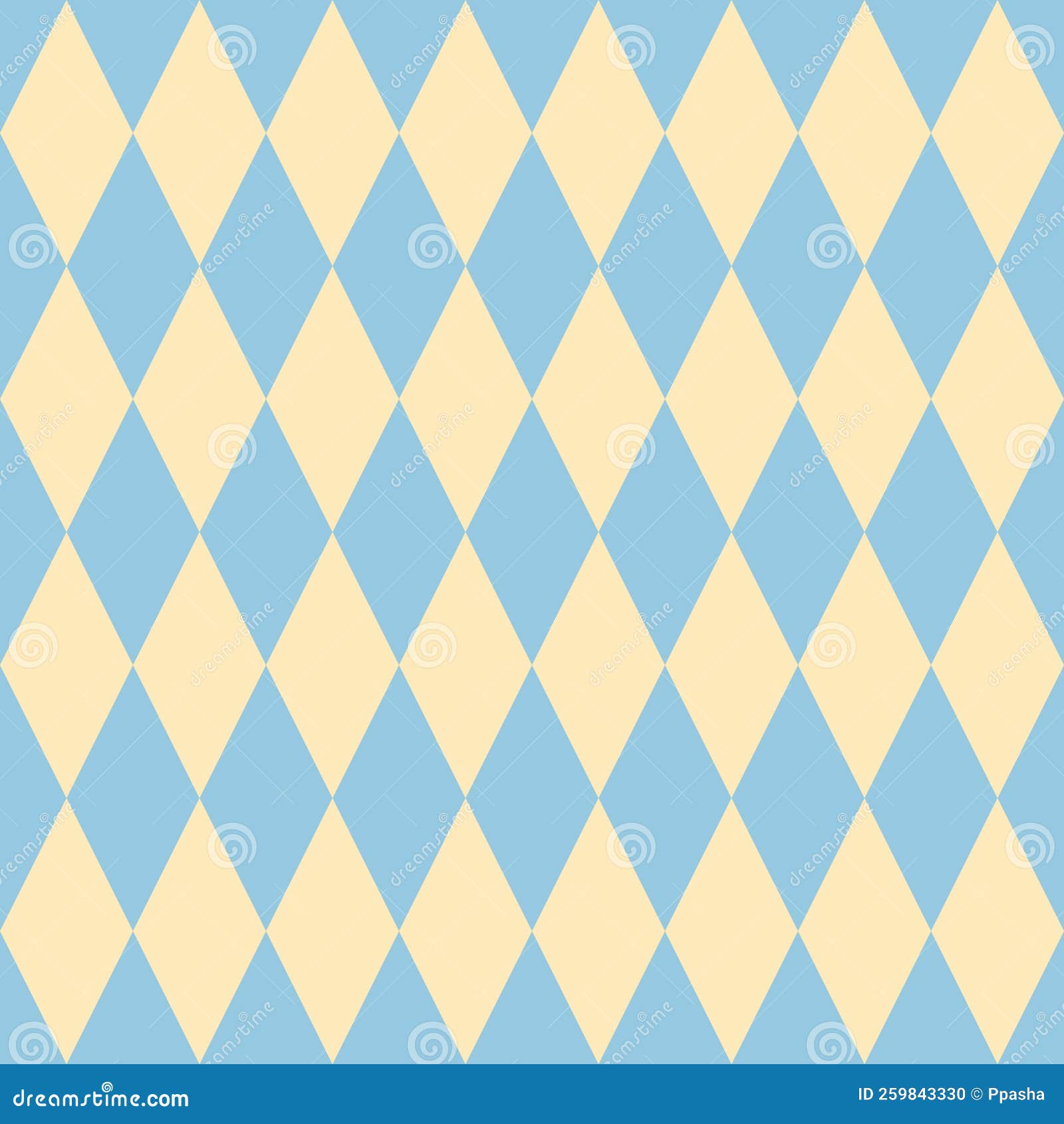 Geometric Seamless Pattern. a Pattern with the Image of Blue and Beige ...