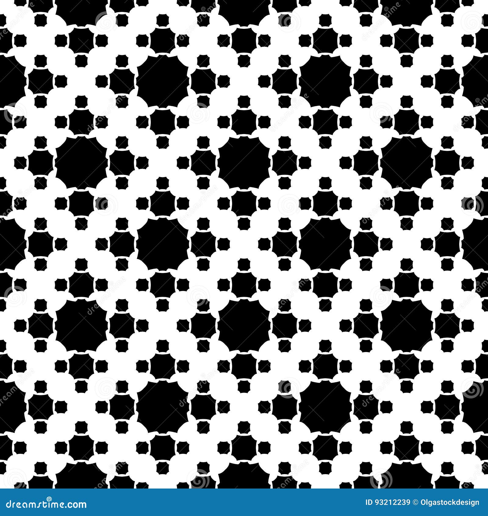Geometric Seamless Pattern with Octagons Stock Vector - Illustration of ...