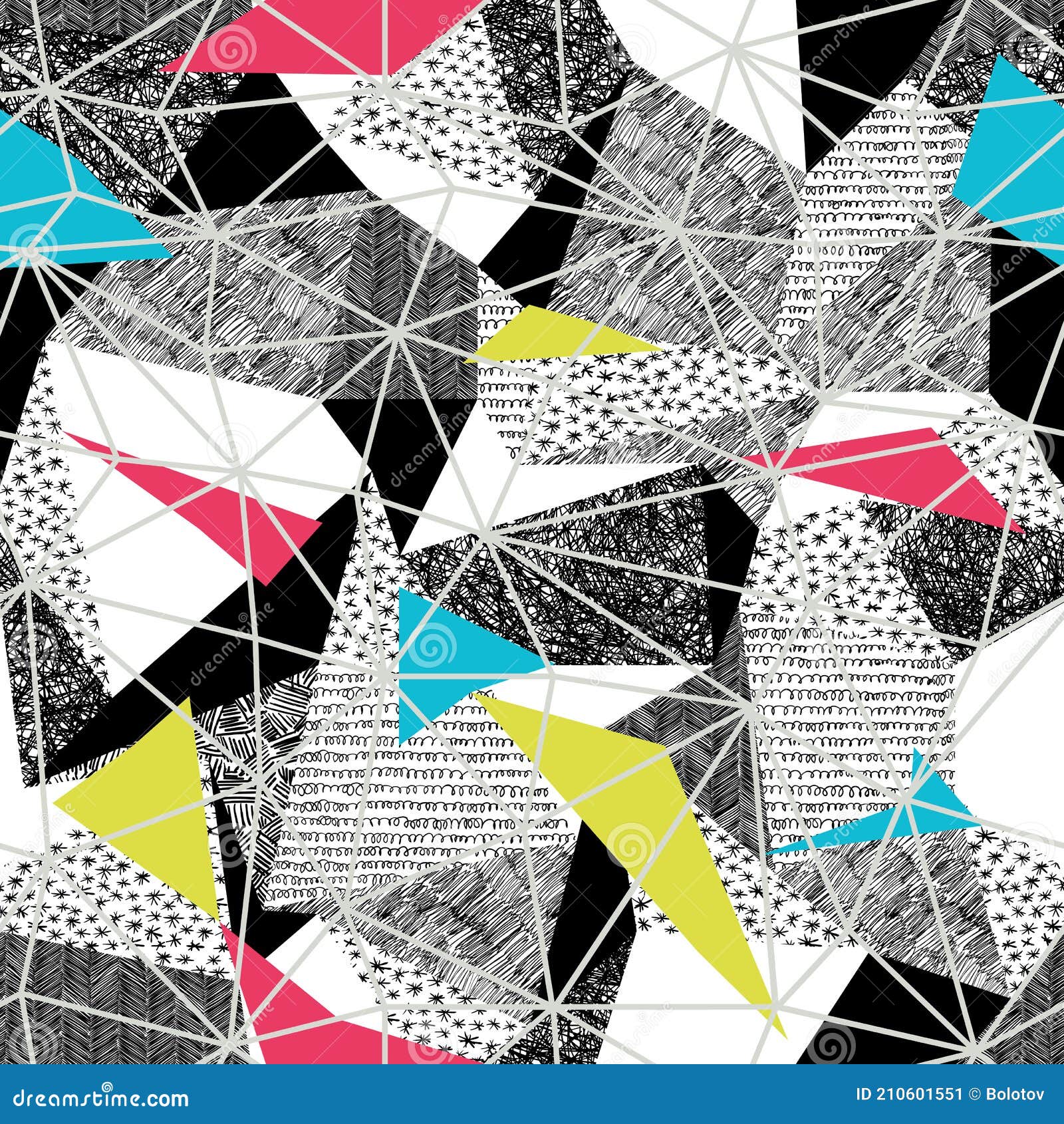 Creative Hand Drawn Background Triangles Stock Illustrations – 2,060 ...