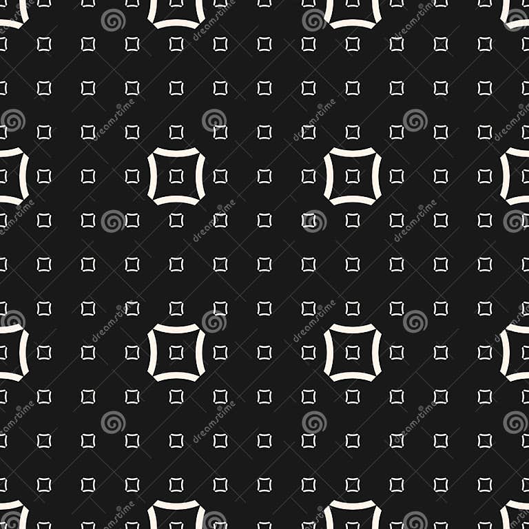 Vector Geometric Seamless Pattern with Linear Concave Squares. Stock ...
