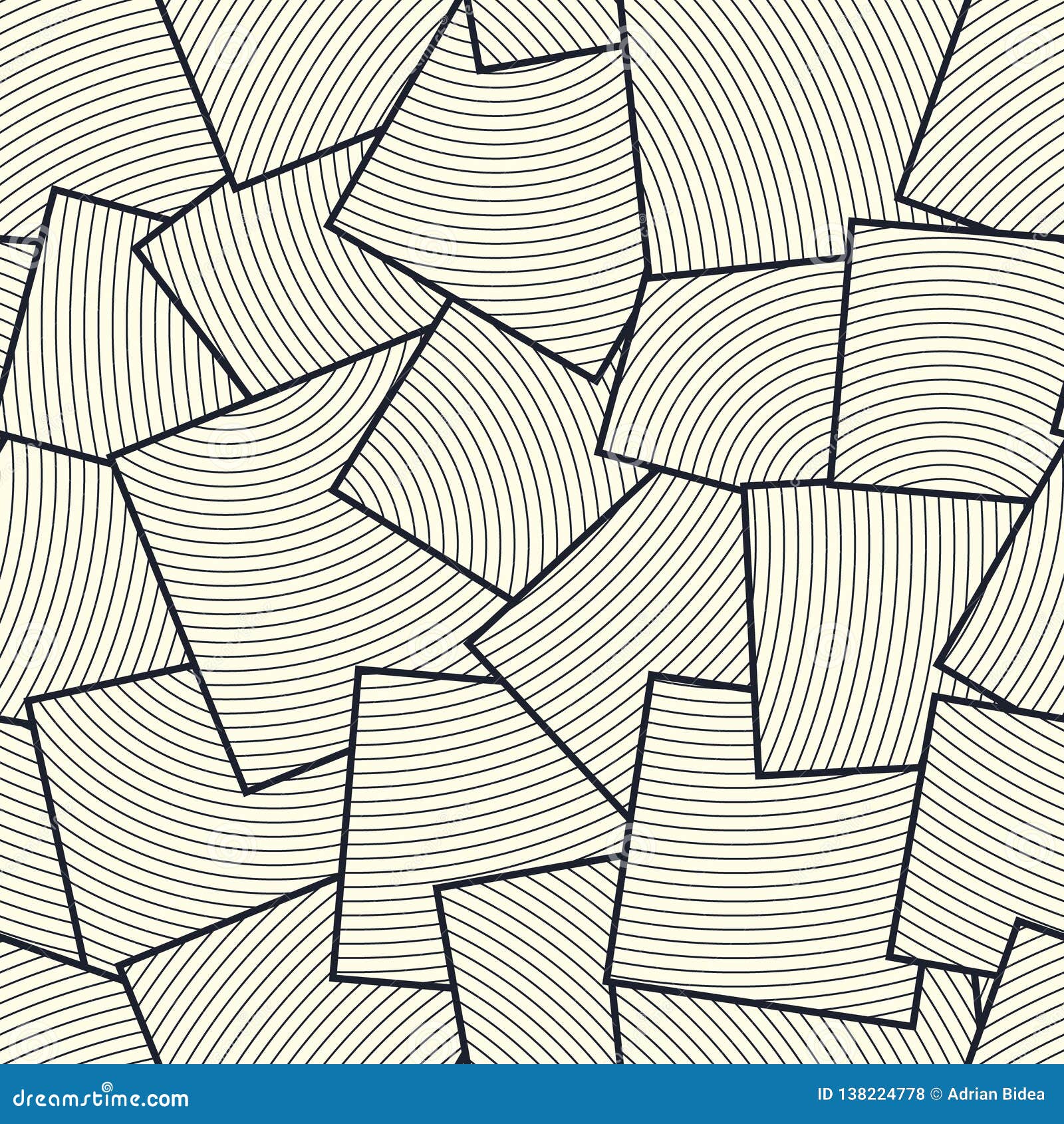 Poligonal Pavement with Tile Parallel Lines. Stock Illustration ...