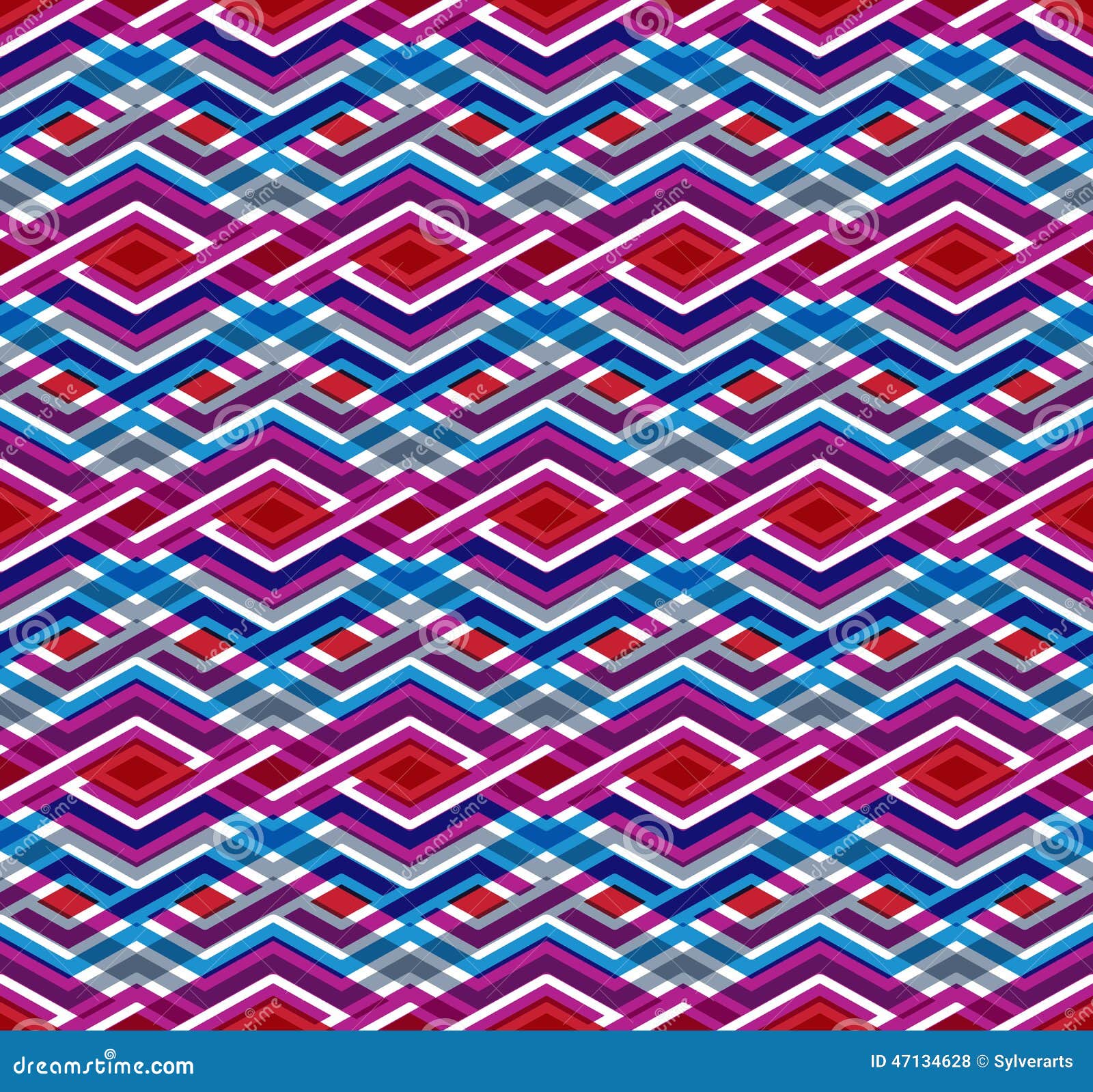 Geometric Seamless Pattern with Transparent Impose Rhombs, Endless ...