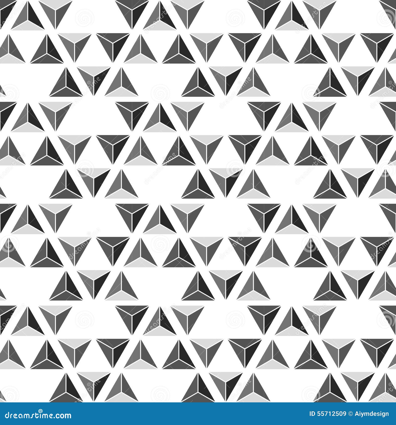 Geometric seamless pattern stock vector. Illustration of shape - 55712509